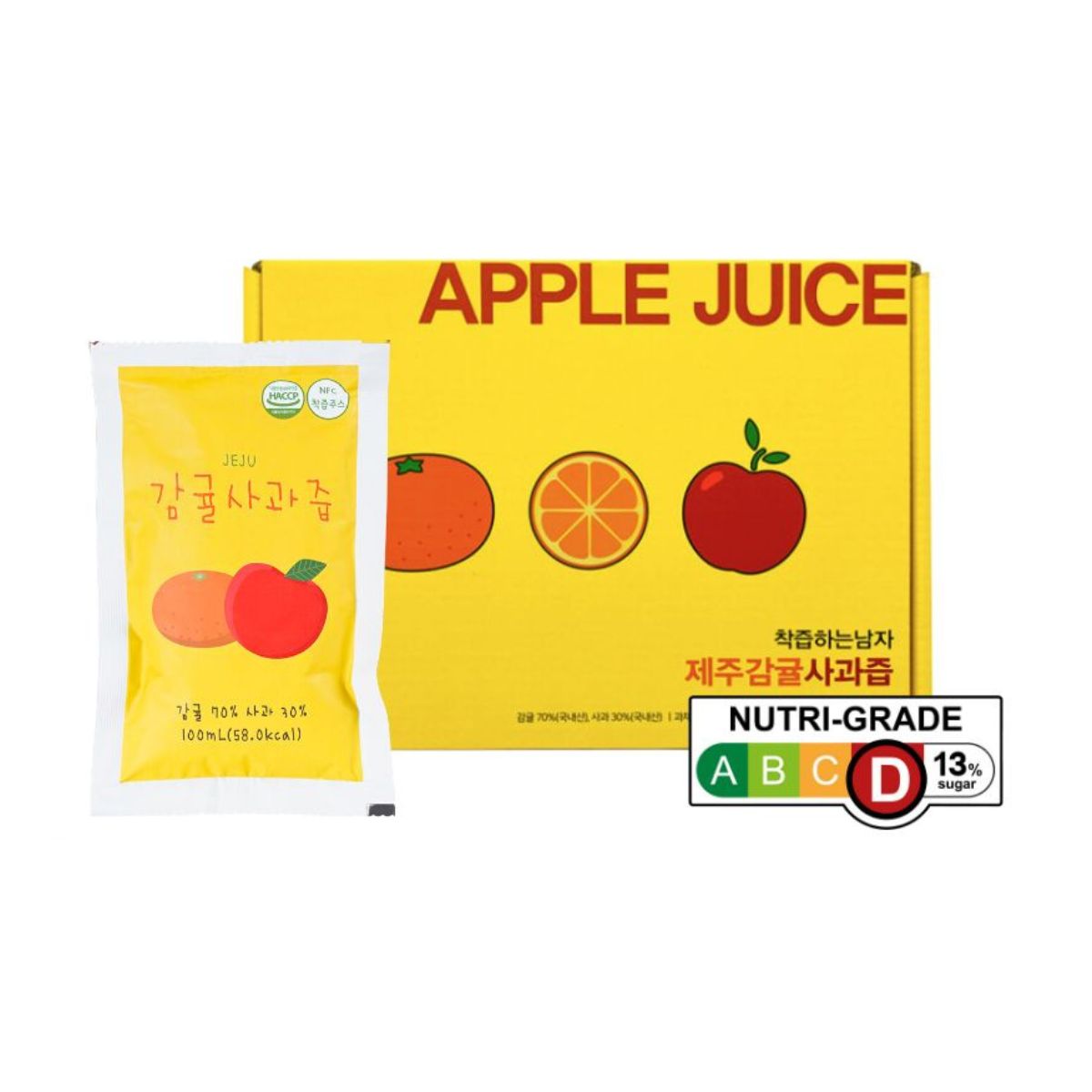 SunFarm Korea 100% NFC Fruit Juice Carton - Tangerine Apple | NTUC ...