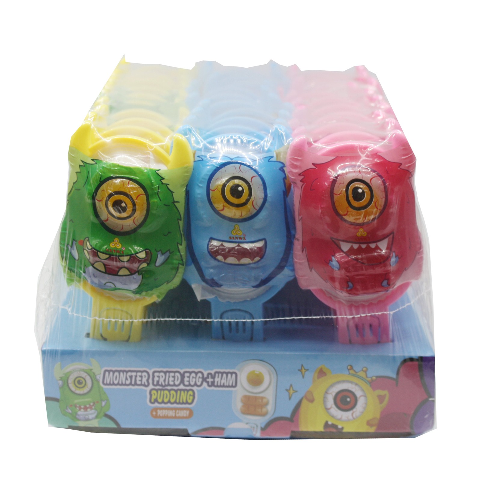 Sanwa Monster Egg+Ham Pudding / Popping Candy_30pc | NTUC FairPrice