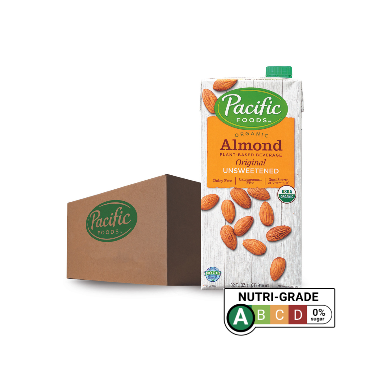 Pacific Foods Organic Unsweetened Almond Non-Dairy Beverage | NTUC ...