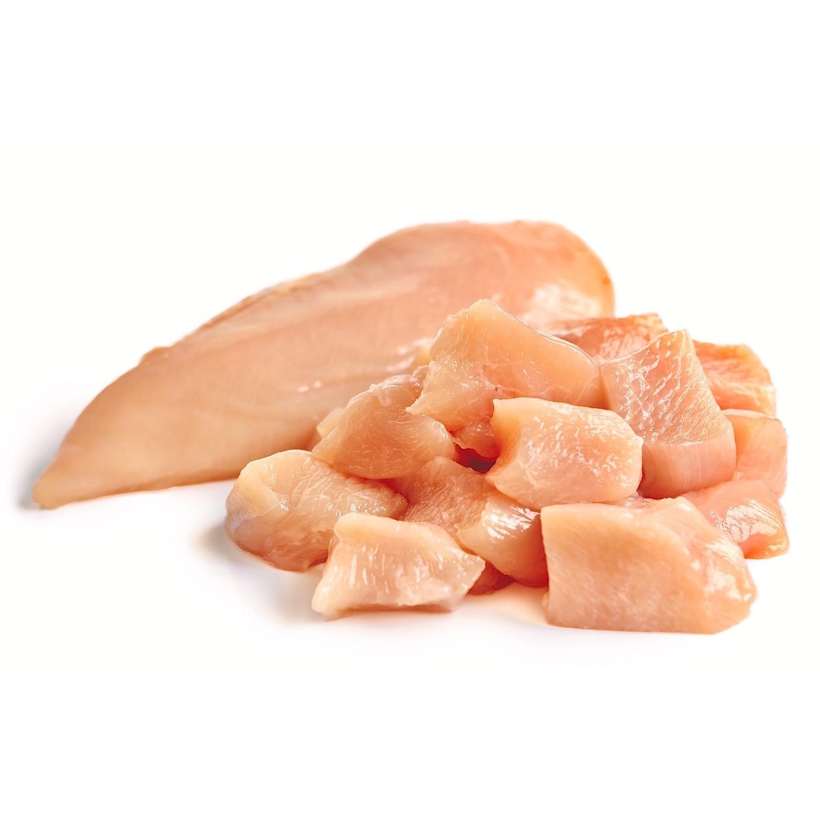 Master Grocer 99% Fat Free Chicken Breast Cube - Chilled | NTUC FairPrice