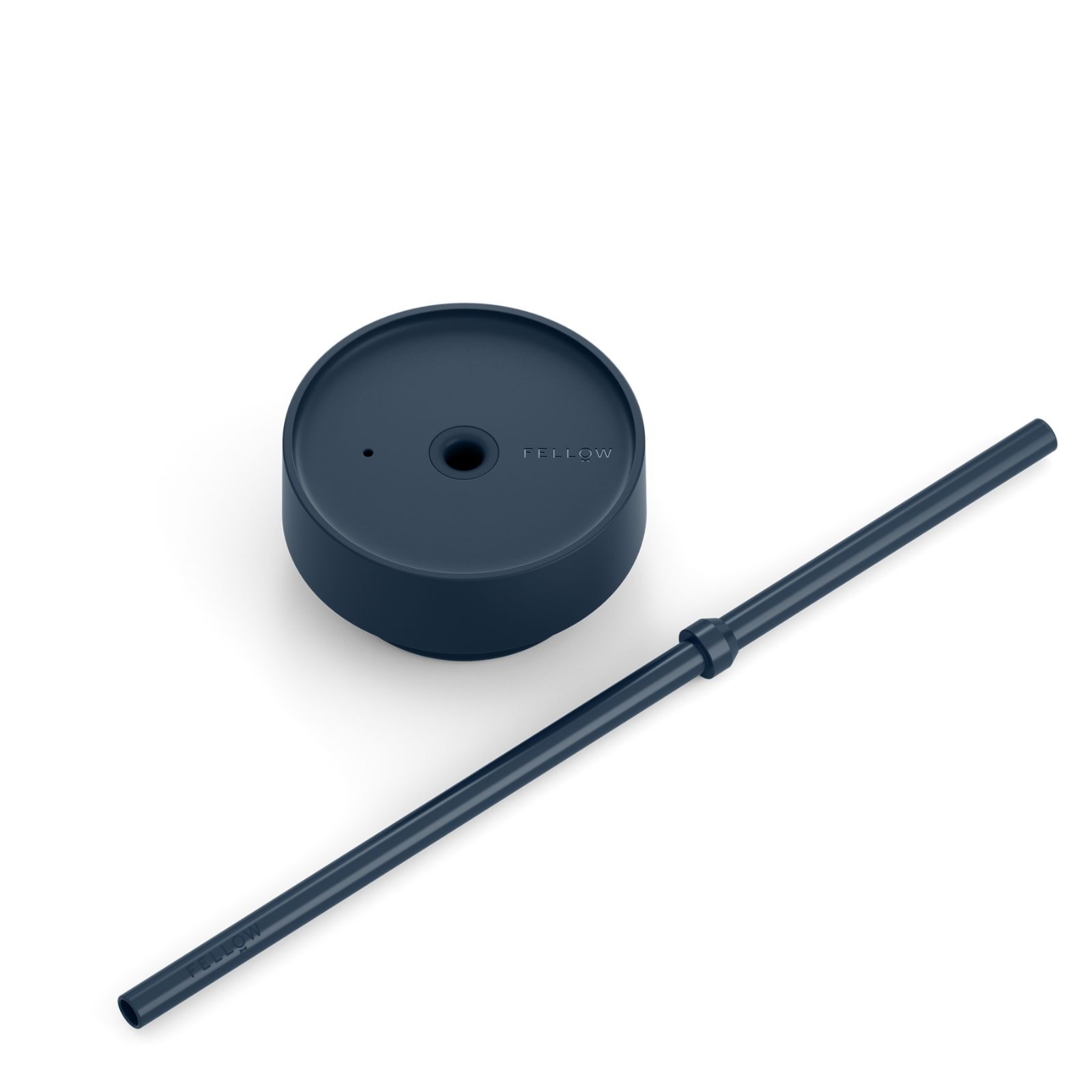 Fellow The Cold Lid + Straw - Stone Blue | NTUC FairPrice