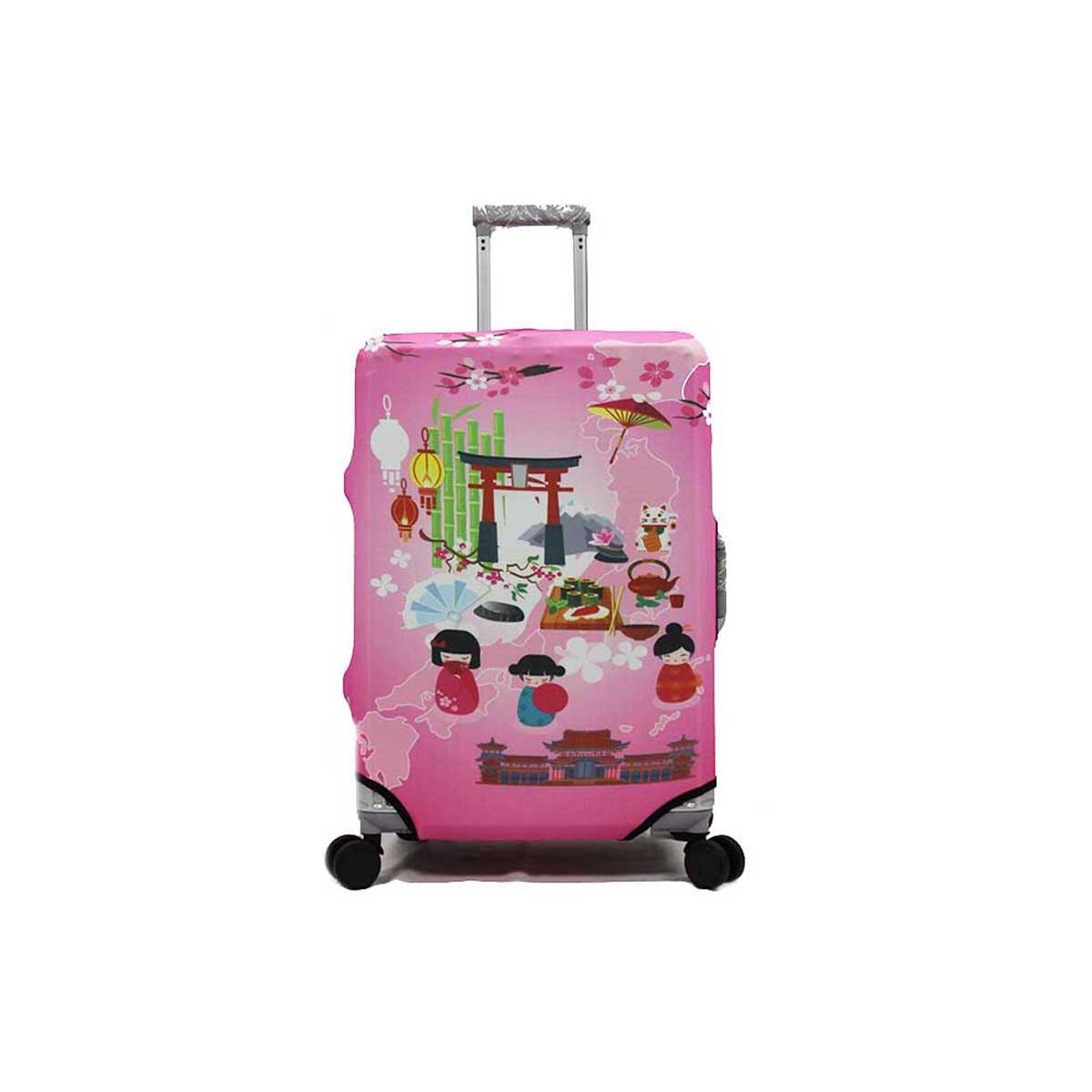 Medium Cosmopolitan Elastic Luggage Cover - Japan (22-25inch) | NTUC ...