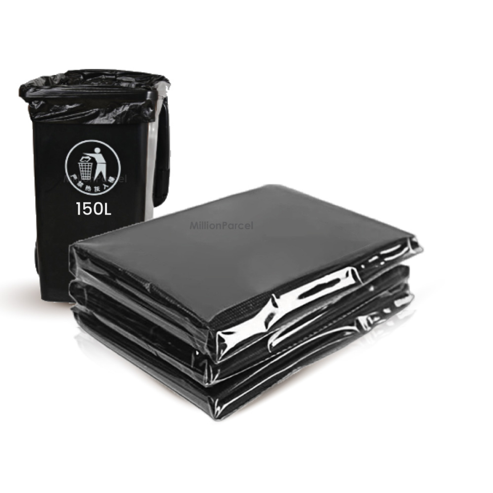 MillionParcel Heavy Duty Garbage Bag 90 x 110cm | NTUC FairPrice