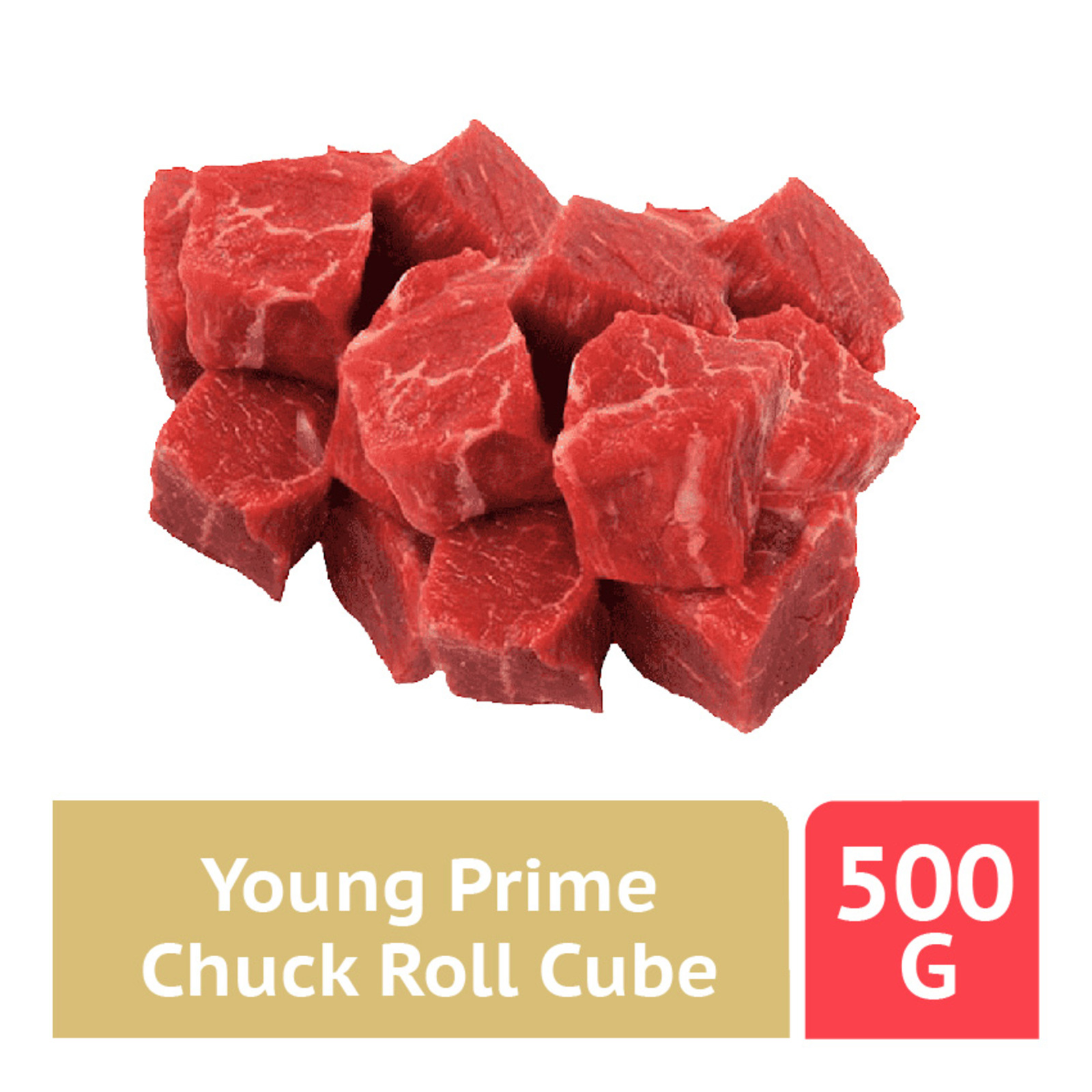 Tasty Food Affair Young Prime Beef Chuck Roll Cube | NTUC FairPrice