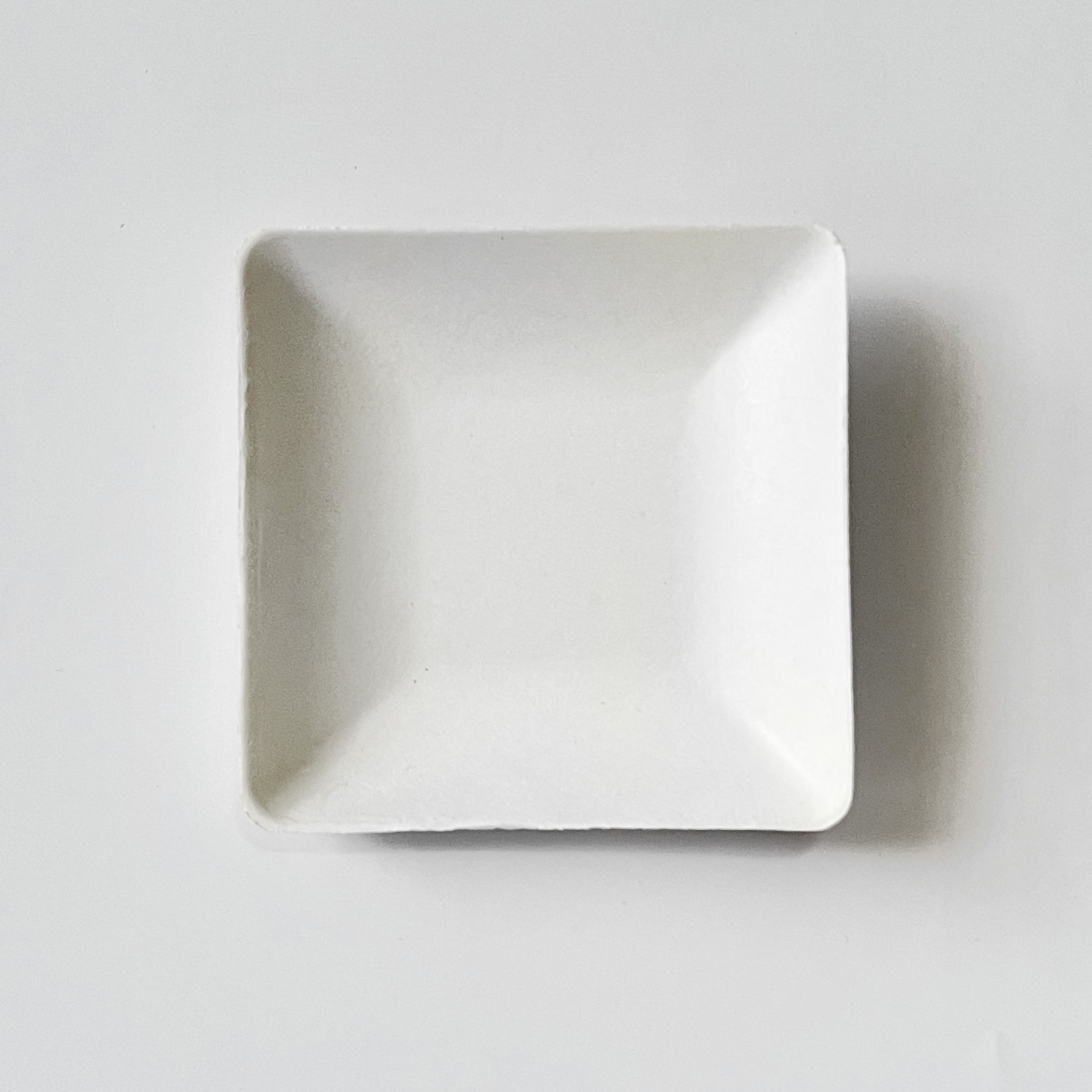 eco u Sugarcane Canape Plate - Square 100% Biodegradable | NTUC FairPrice