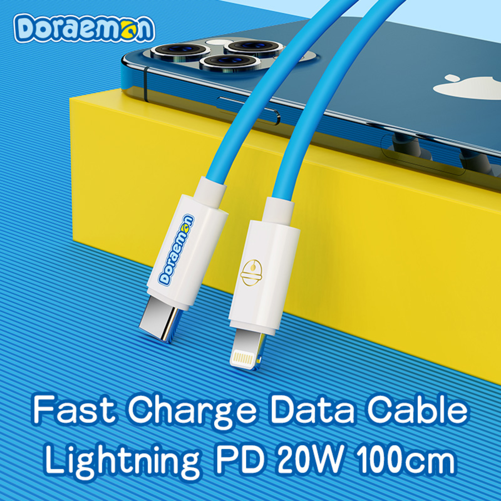 D.LAB Doraemon Lightning PD Cable | NTUC FairPrice
