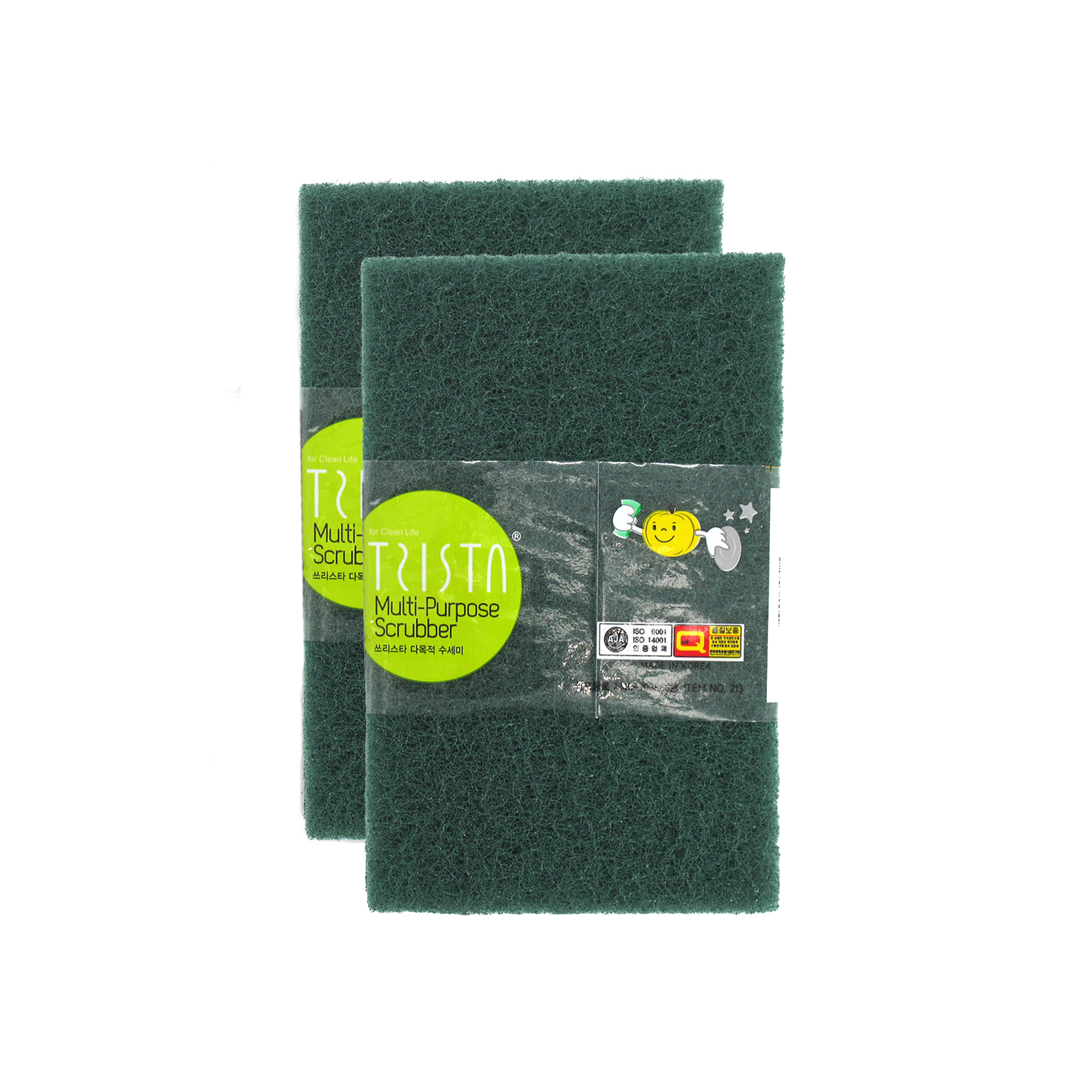 TRISTA Scouring Pad 3s x 2 (Bundle deal) | NTUC FairPrice