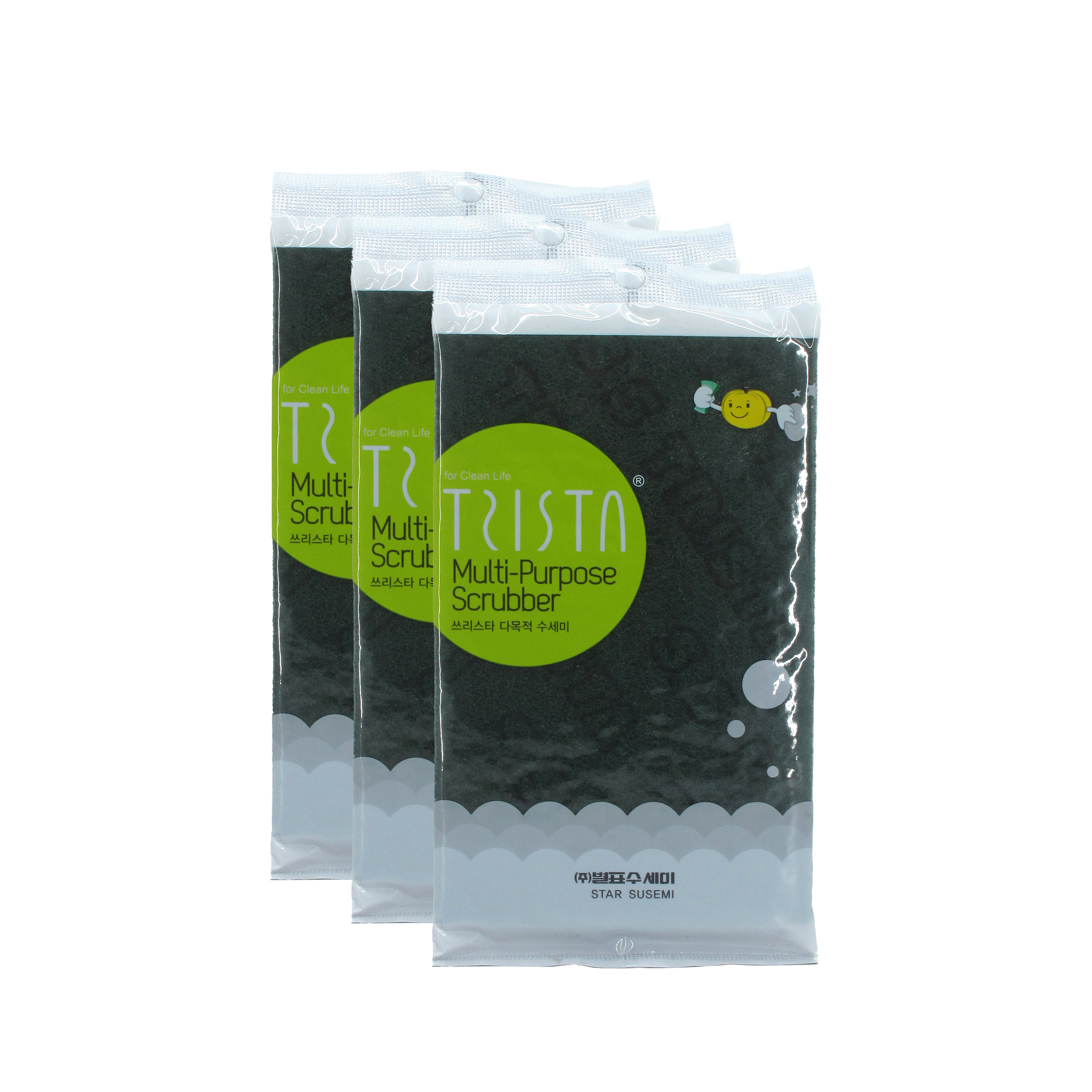 TRISTA Multi Purpose Scrubber x 3 Pieces | NTUC FairPrice