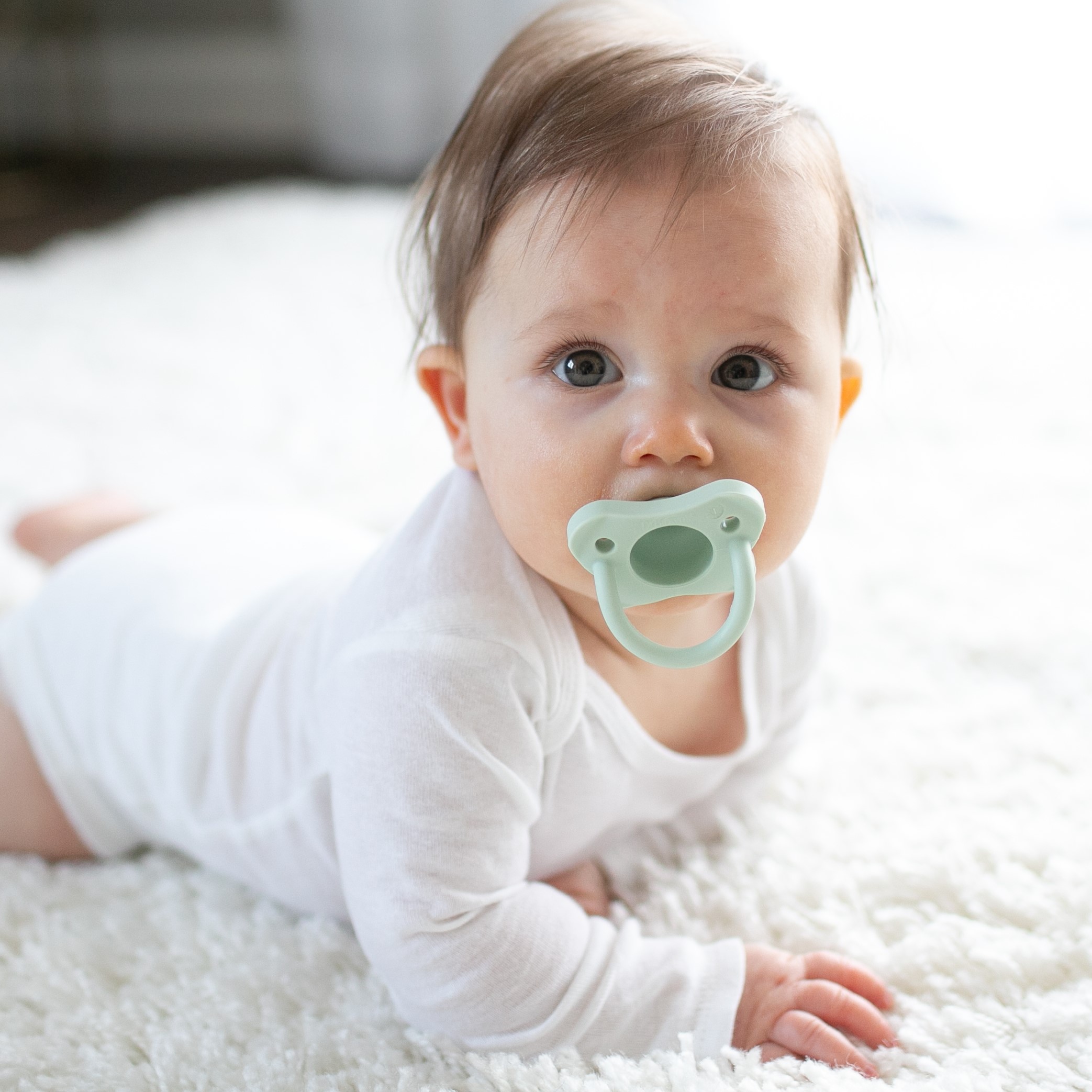 Dr. Brown's HappyPaci 100% Silicone Pacifier, 0-6m, Pink | NTUC FairPrice