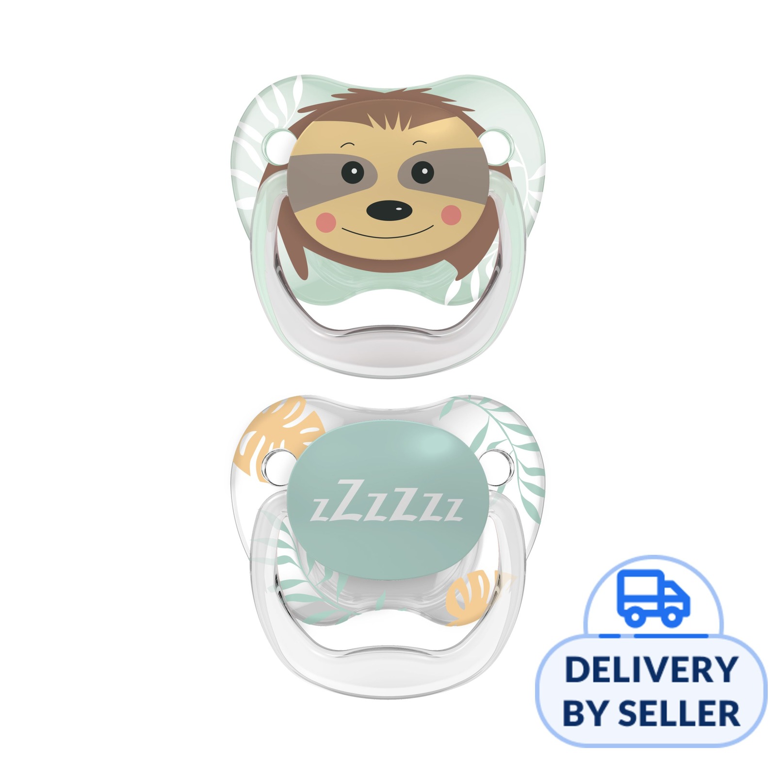 Dr. Brown's PreVent Classic Pacifier, Stage 2, Sloth | NTUC FairPrice