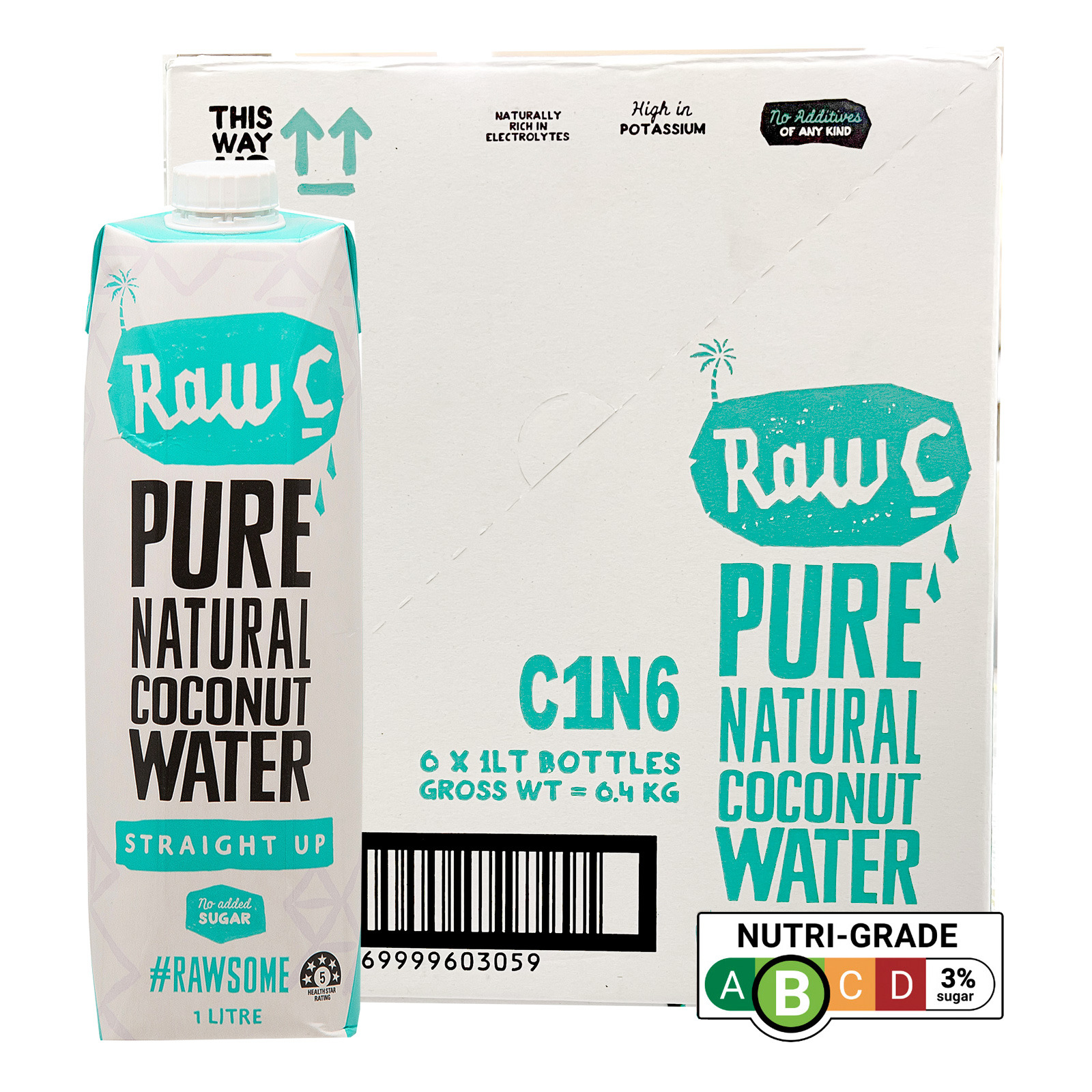 Raw C Pure Natural Coconut Water | NTUC FairPrice