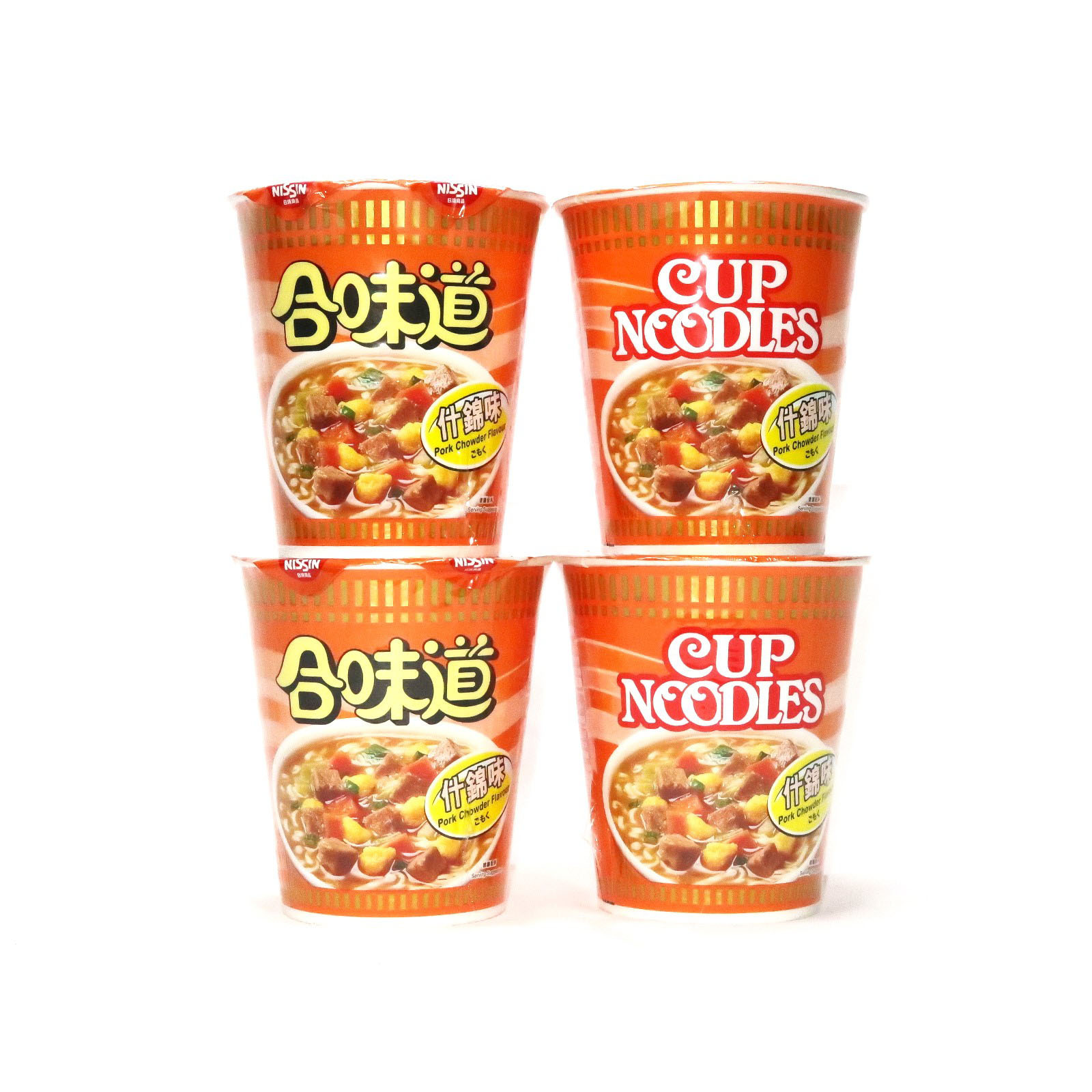 Nissin Pork Chowder Cup Noodle - Bundle of 4 | NTUC FairPrice