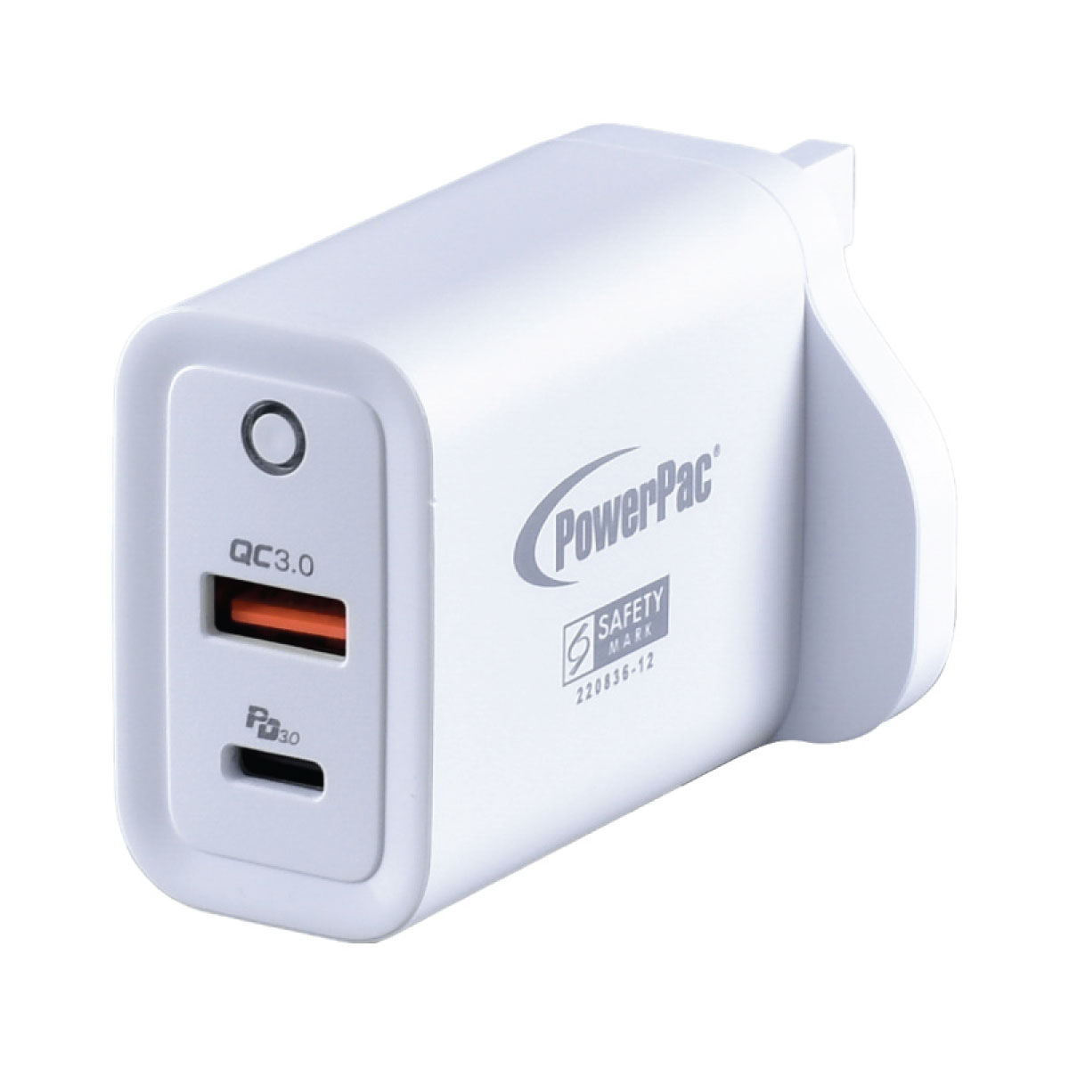 PowerPac 30W Charger Fast Charge TYPE A | TYPE C - PP7983 | NTUC FairPrice