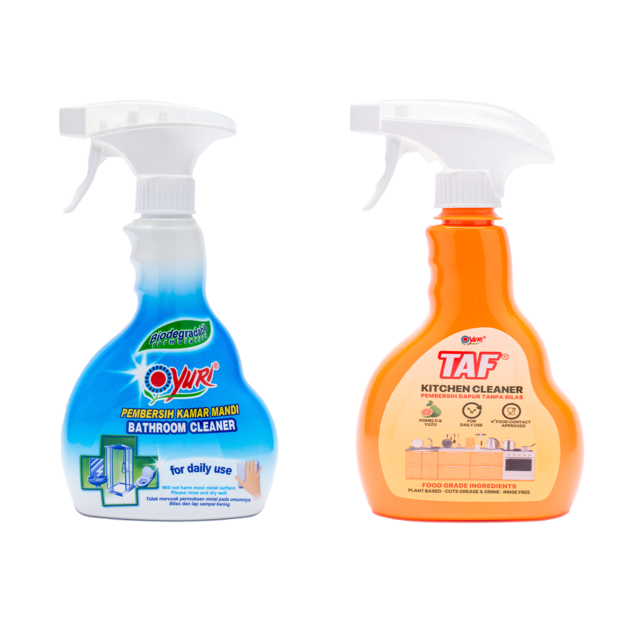 Yuri Bathroom Cleaner & Kitchen Cleaner | NTUC FairPrice