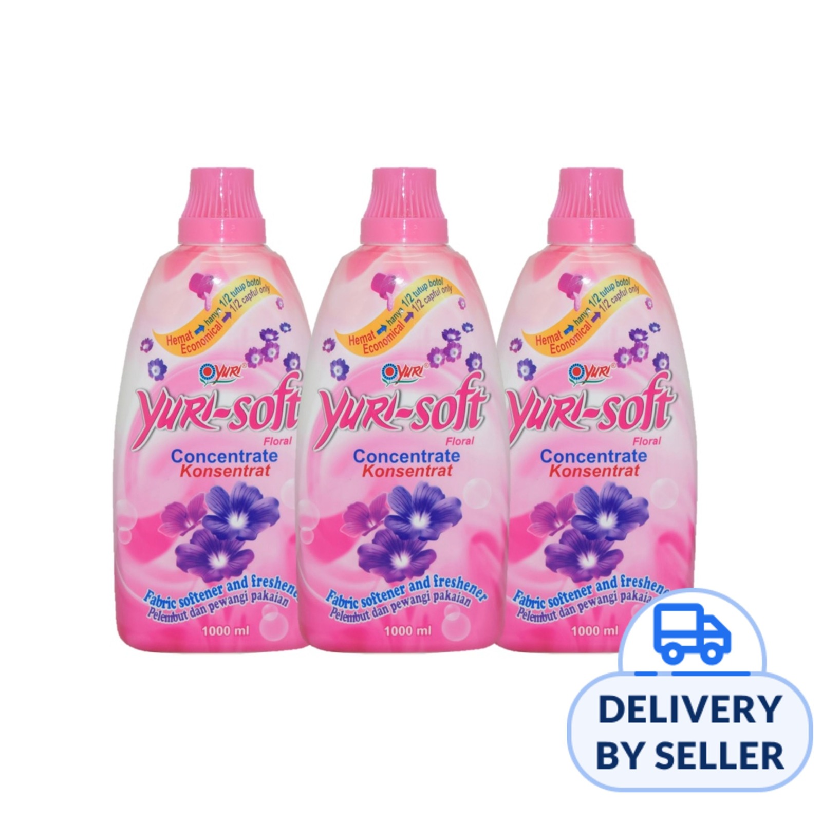 Yuri-Soft Fabric Concentrated Softener - Floral | NTUC FairPrice