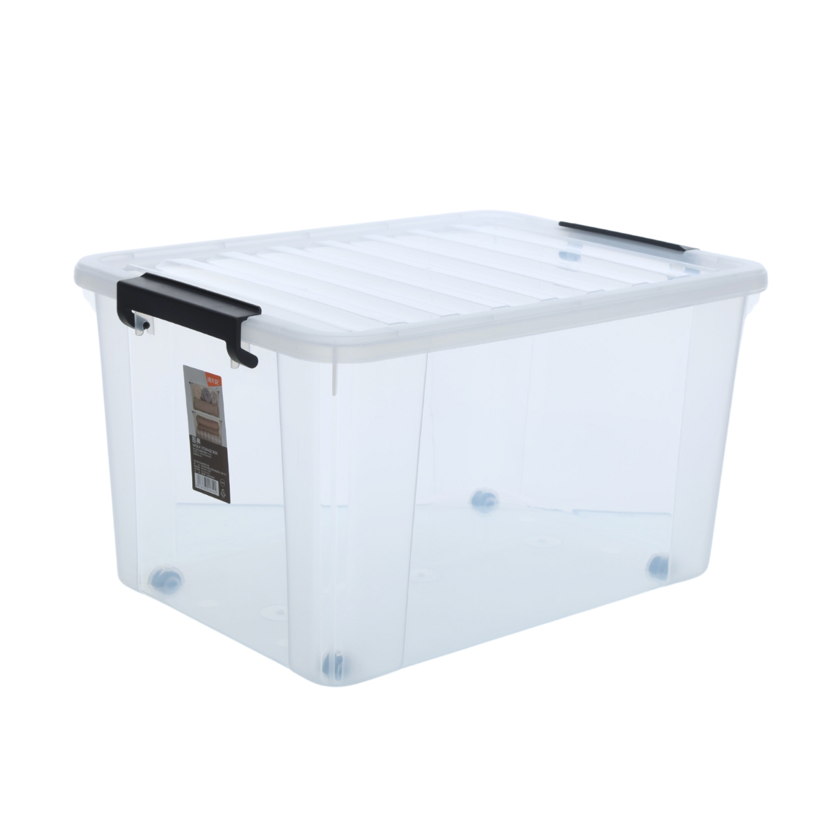 Citylife 65L Storage Container Box W Wheels-Clear | NTUC FairPrice