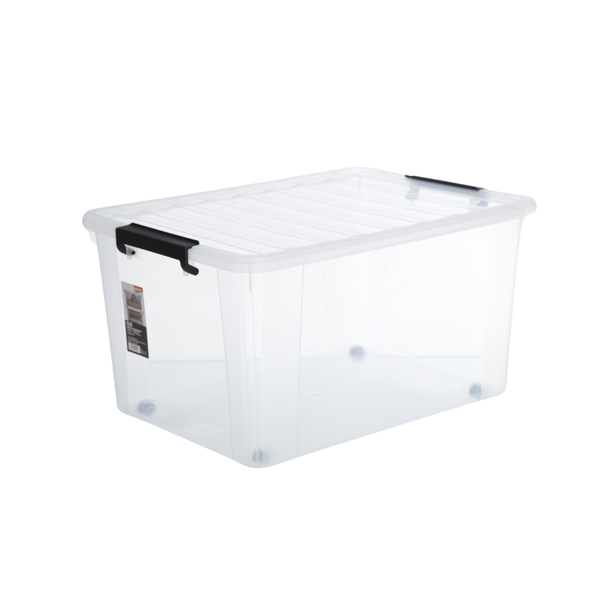 Citylife 84L Storage Container Box with Wheels - Clear | NTUC FairPrice
