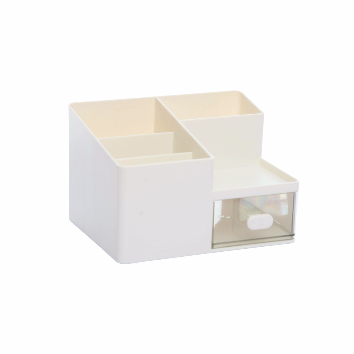Citylife 1.6L Mini Cabinet Drawers Desk Organizer - White | NTUC FairPrice