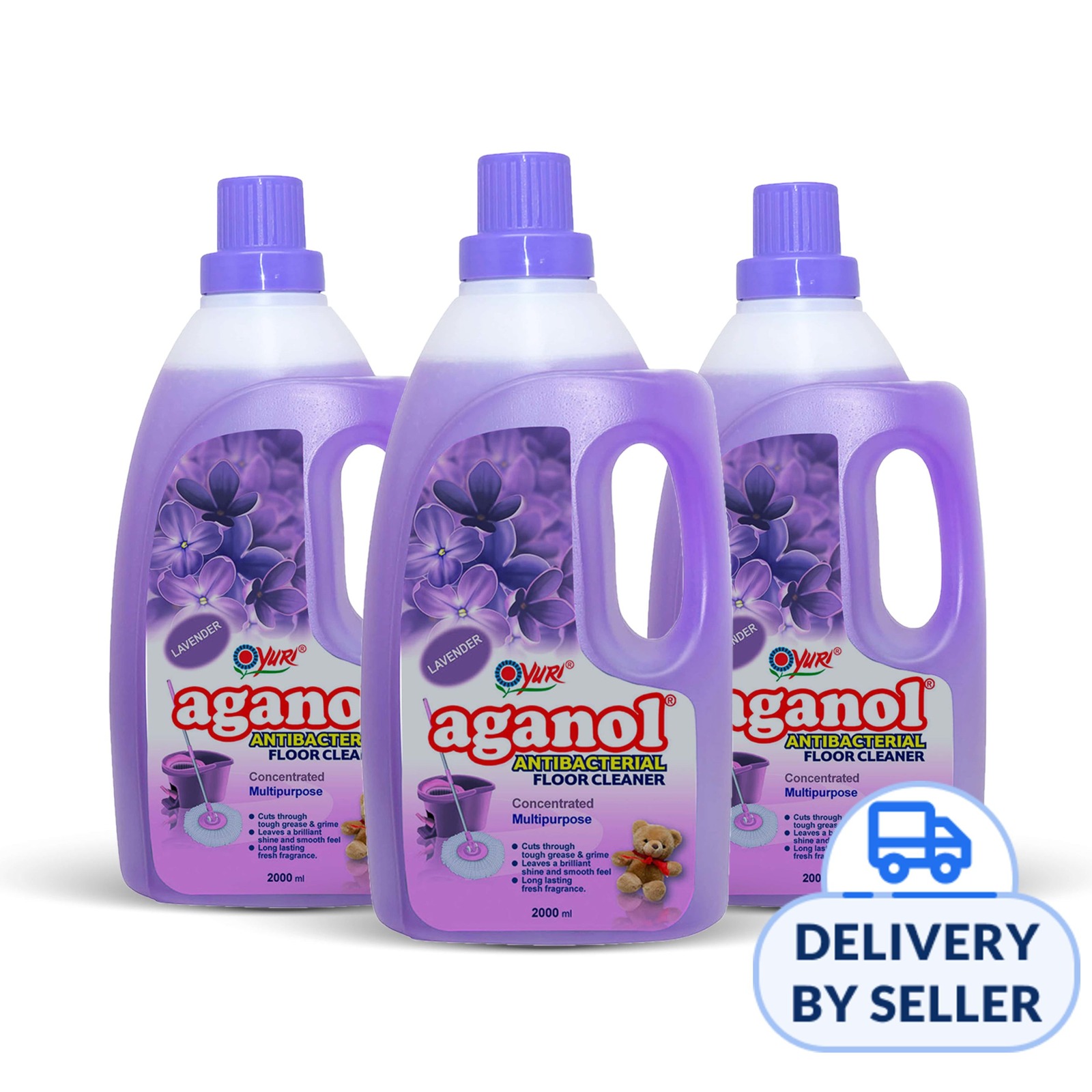 Yuri Aganol Antibacterial Floor Cleaner Lavender | NTUC FairPrice