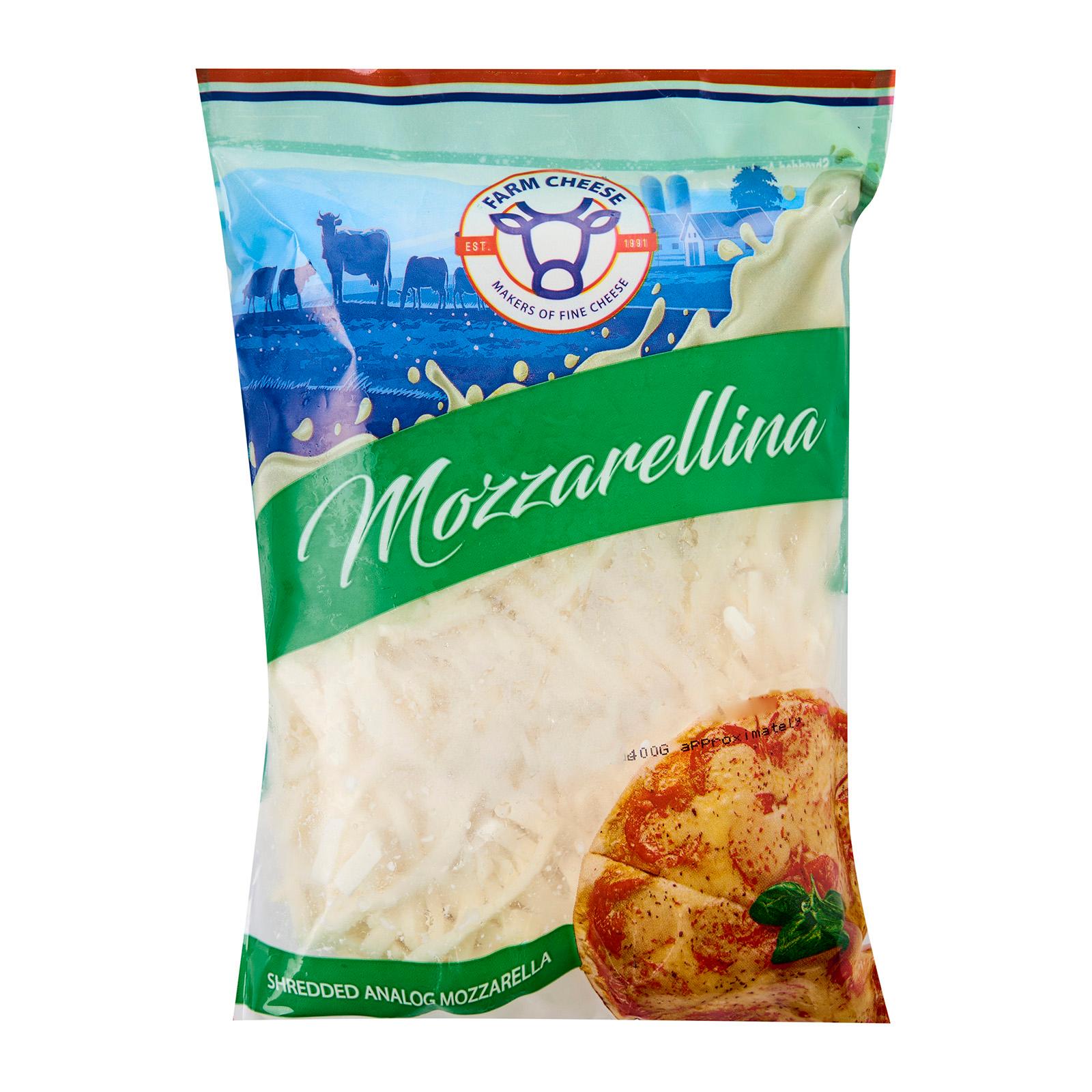 Farm Cheese Frozen Shredded Mozzarella (Mozarelina) | NTUC FairPrice