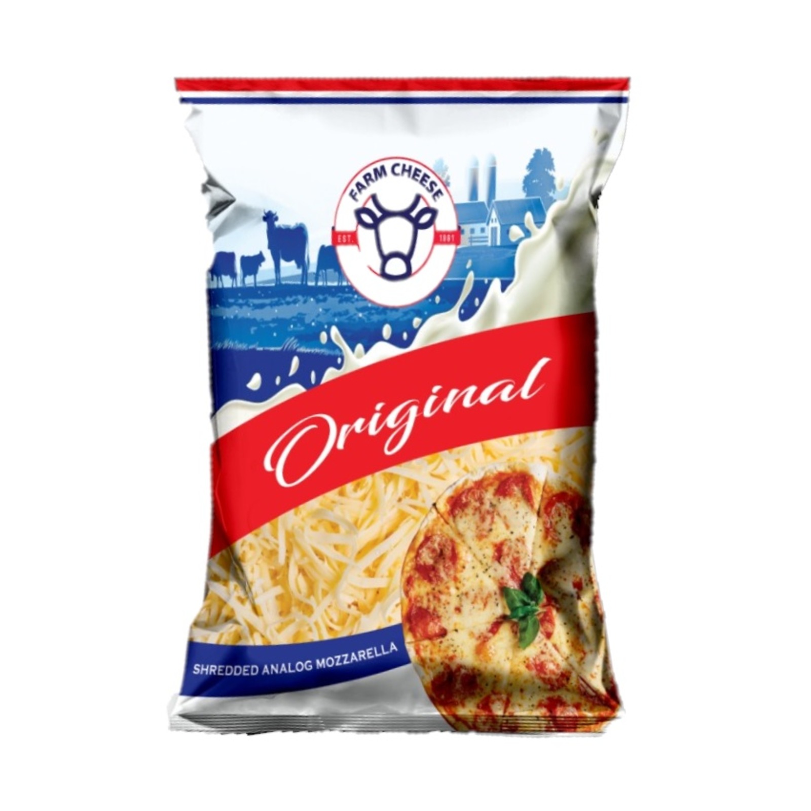 Farm Cheese Frozen Shredded Mozzarella (Original ) | NTUC FairPrice