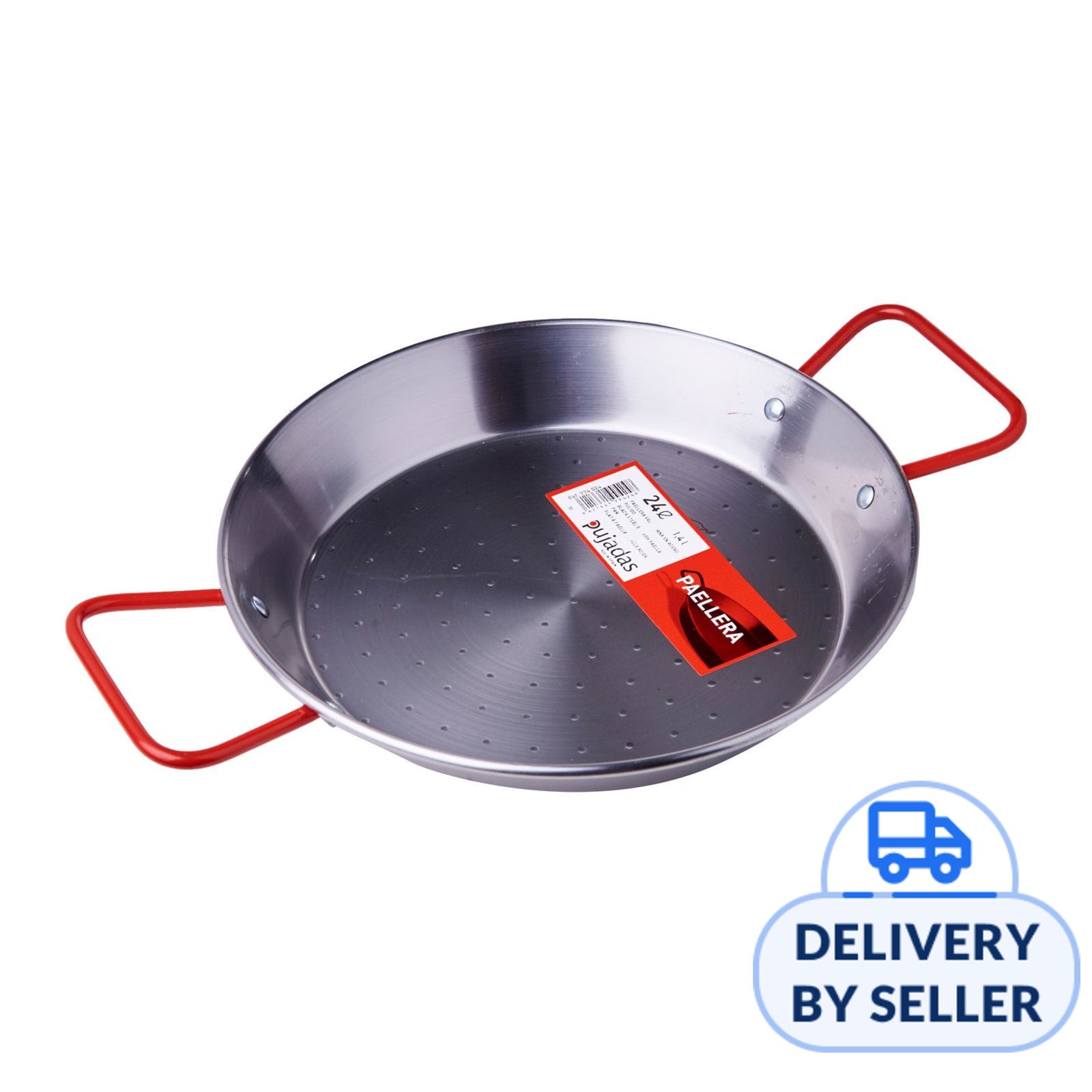 Pujadas Black Steel Paella Pan 24Cm | NTUC FairPrice