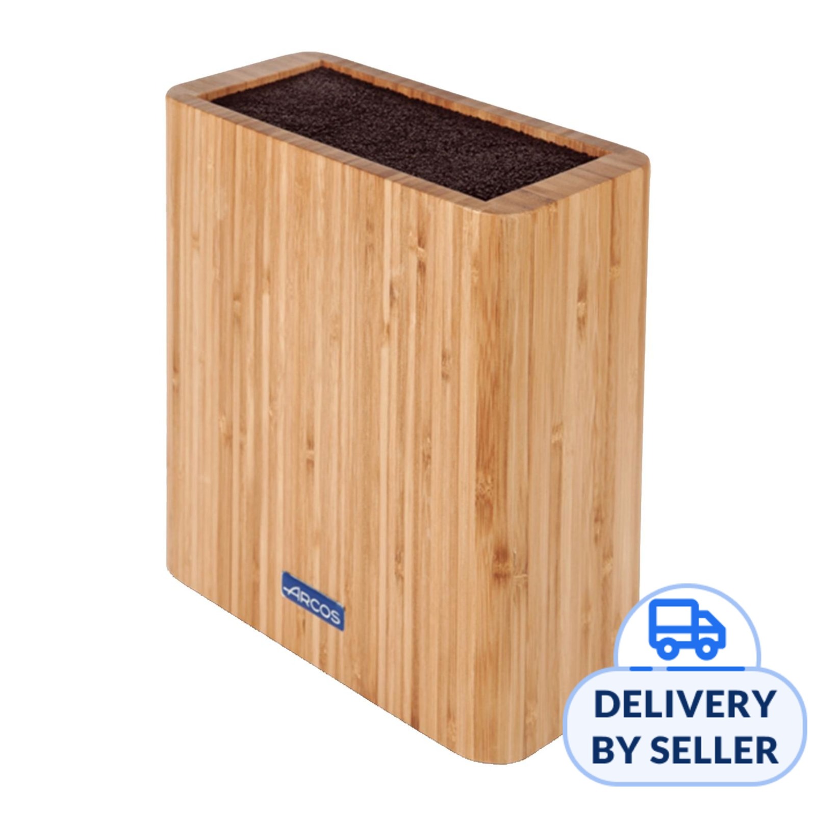 Arcos Universal Knife Block Bamboo | NTUC FairPrice