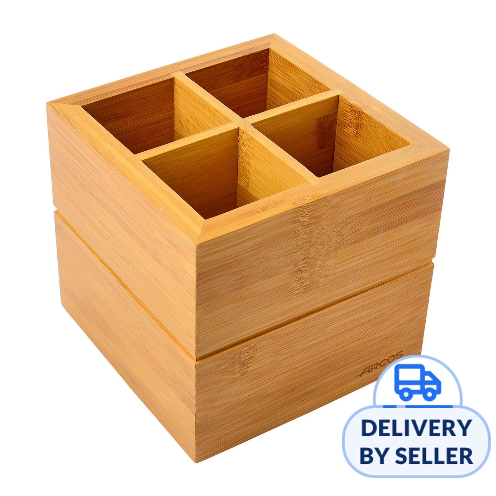 Arcos Universal Kitchen Utensil Holder Bamboo | NTUC FairPrice