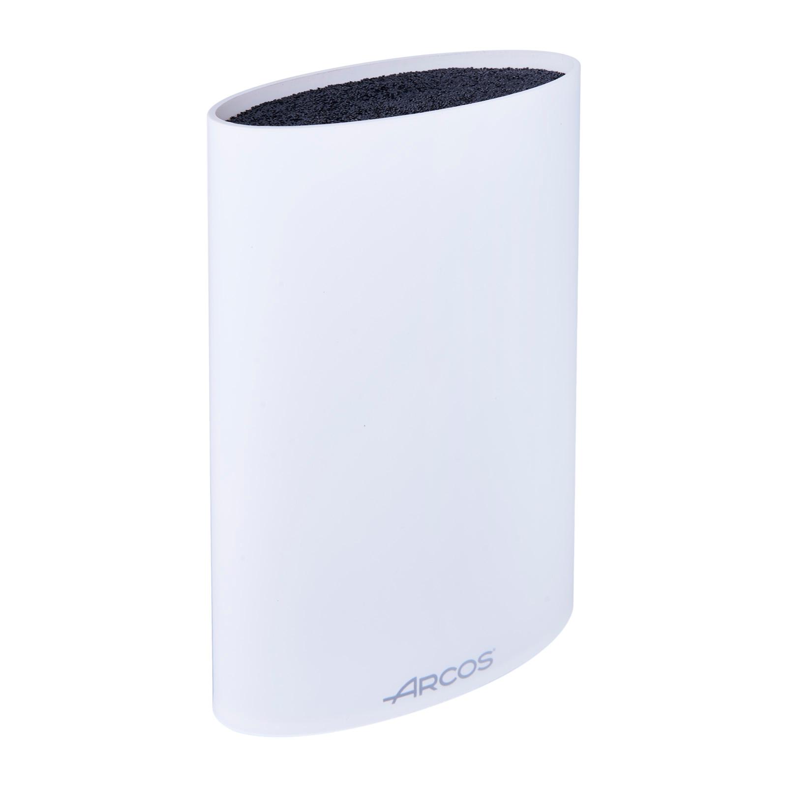 Arcos Universal Knife Block - Oval White | NTUC FairPrice