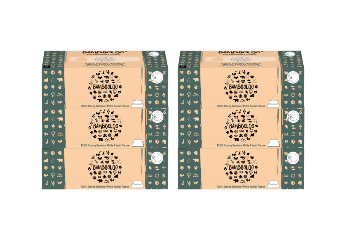 Bambooloo Bamboo Facial Tissues | NTUC FairPrice