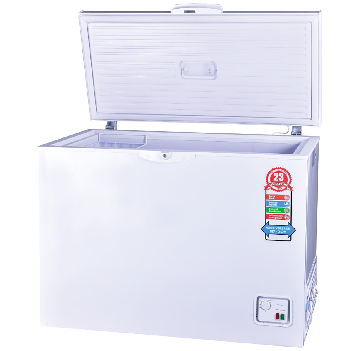 PowerPac Chest Freezer 350L (PPFZ350) | NTUC FairPrice