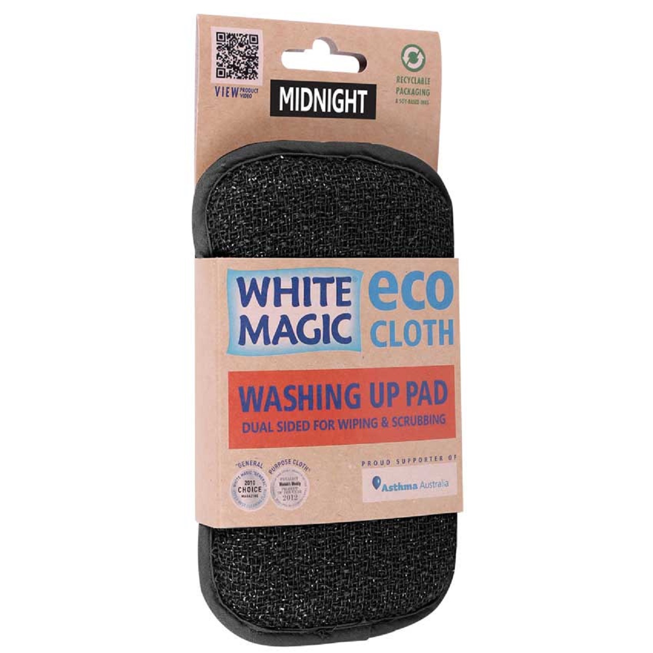 Eco Cloth Anti-Bacterial Washing Up Pad Midnight | NTUC FairPrice
