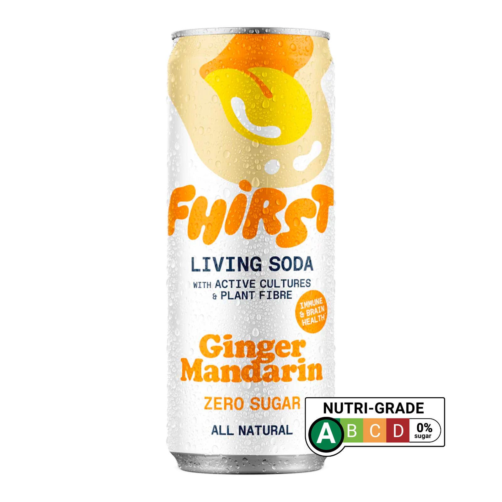 Fhirst Ginger Mandarin Living Soda | NTUC FairPrice