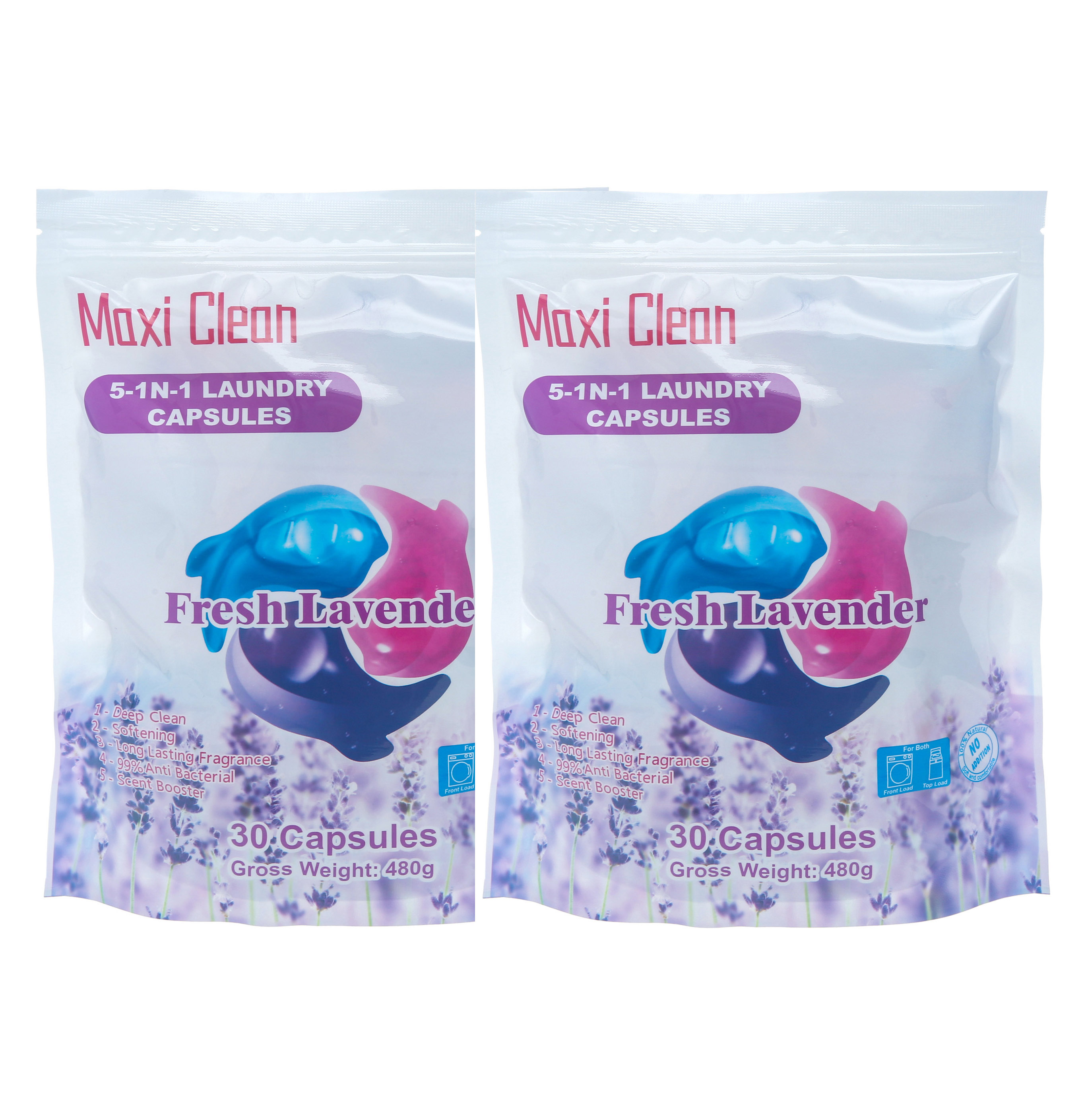 5in1 Laundry Capsules pods - Lavender | NTUC FairPrice