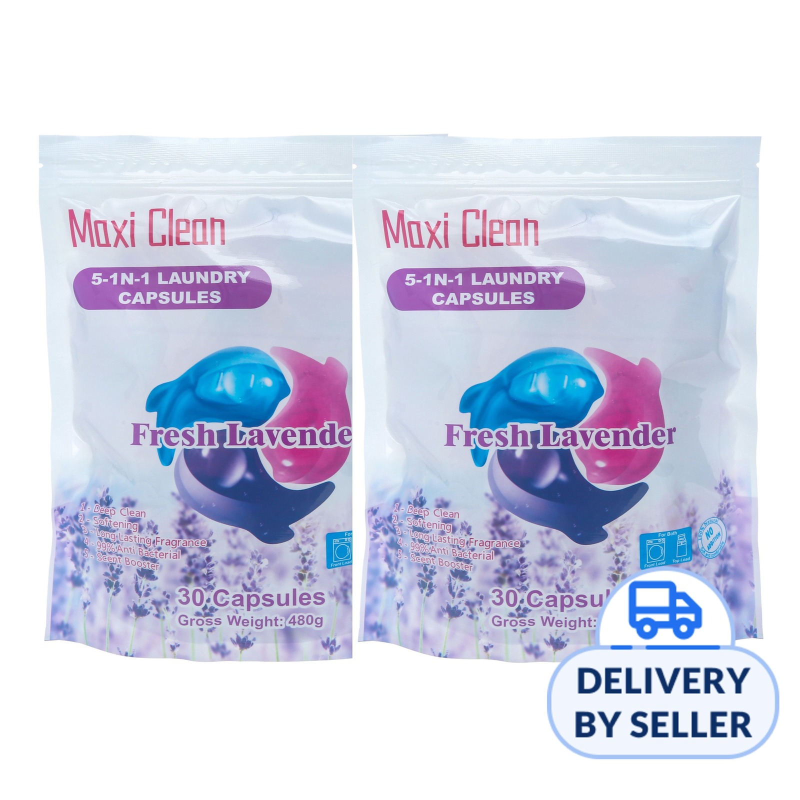 5in1 Laundry Capsules pods - Lavender | NTUC FairPrice