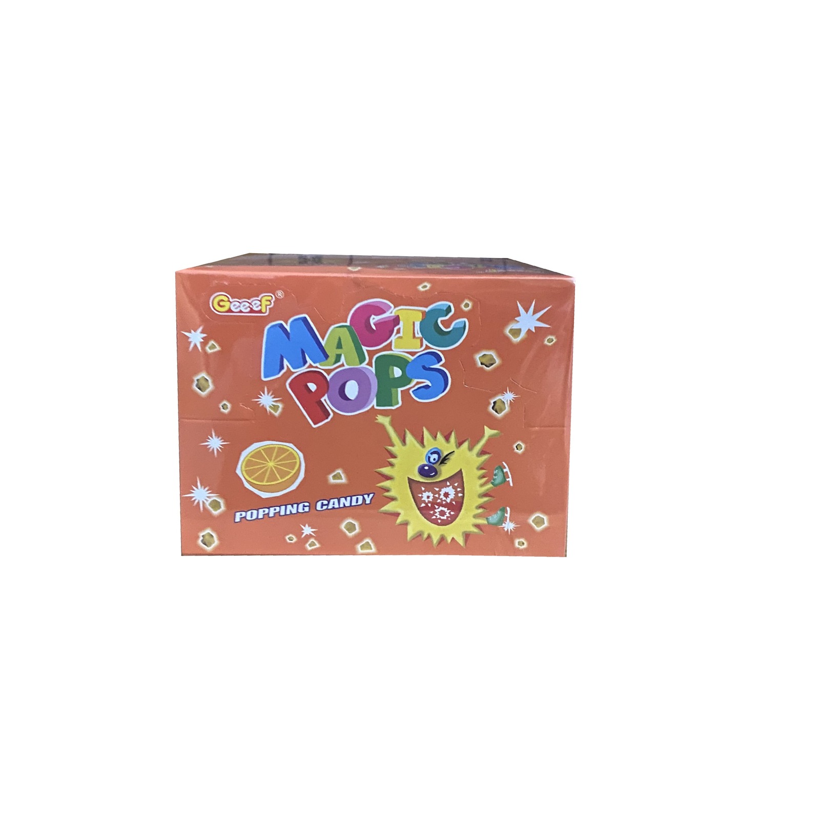 Gee.ef Magic Popping Candy (Orange) 40 Pieces | NTUC FairPrice