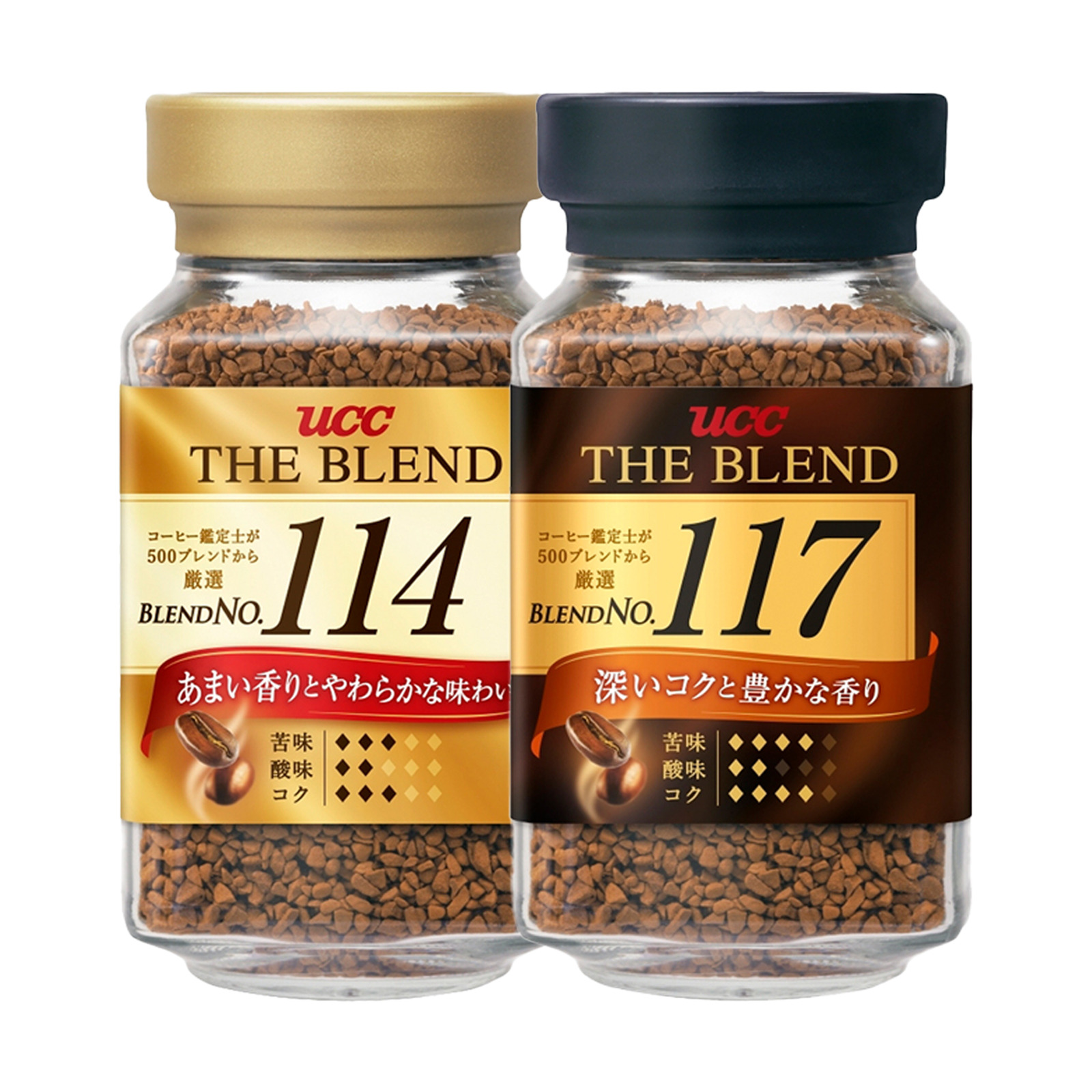 UCC The Blend Instant Coffee Powder - 114 and 117 | NTUC FairPrice