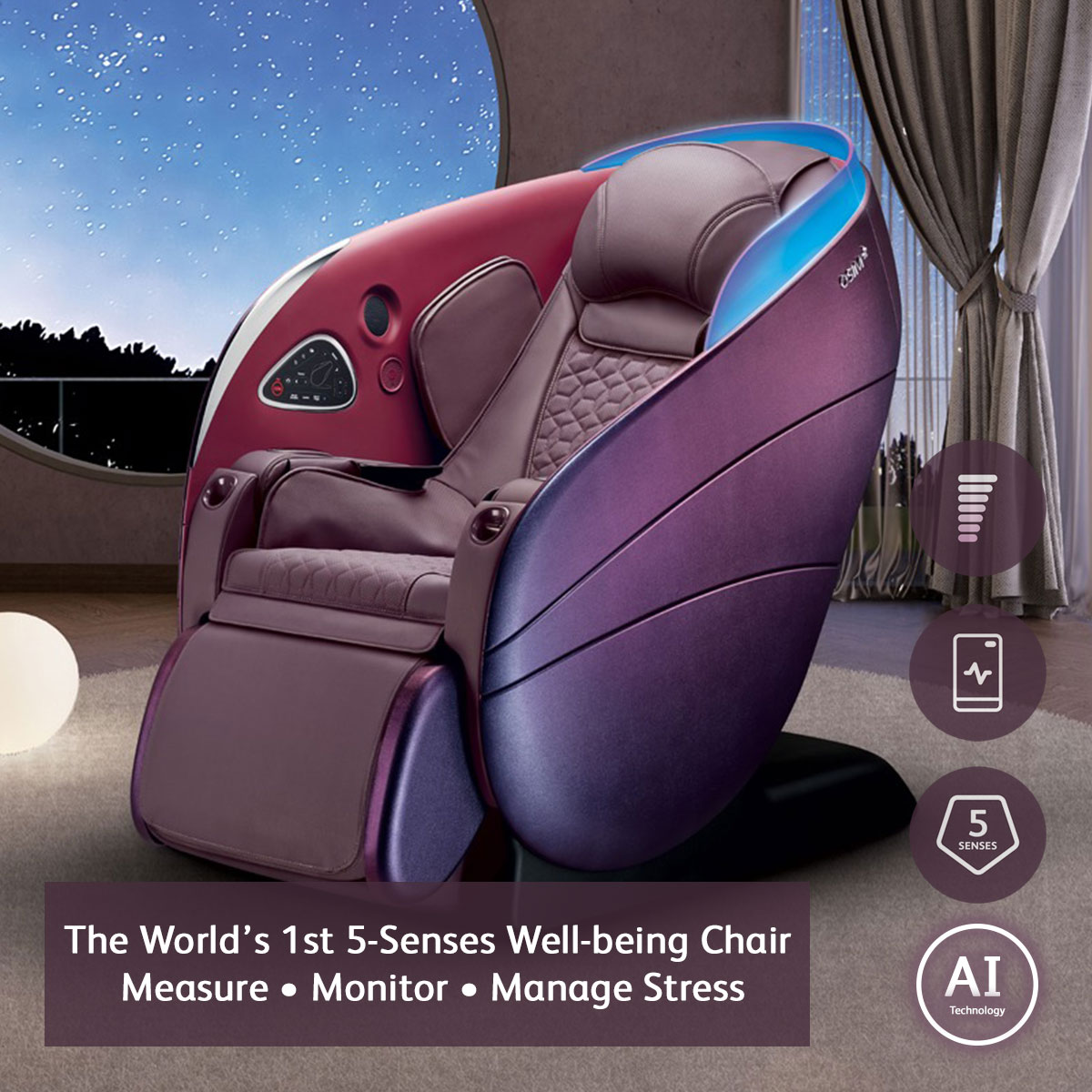 OSIM uDream Pro Well-Being Chair (Black) | NTUC FairPrice