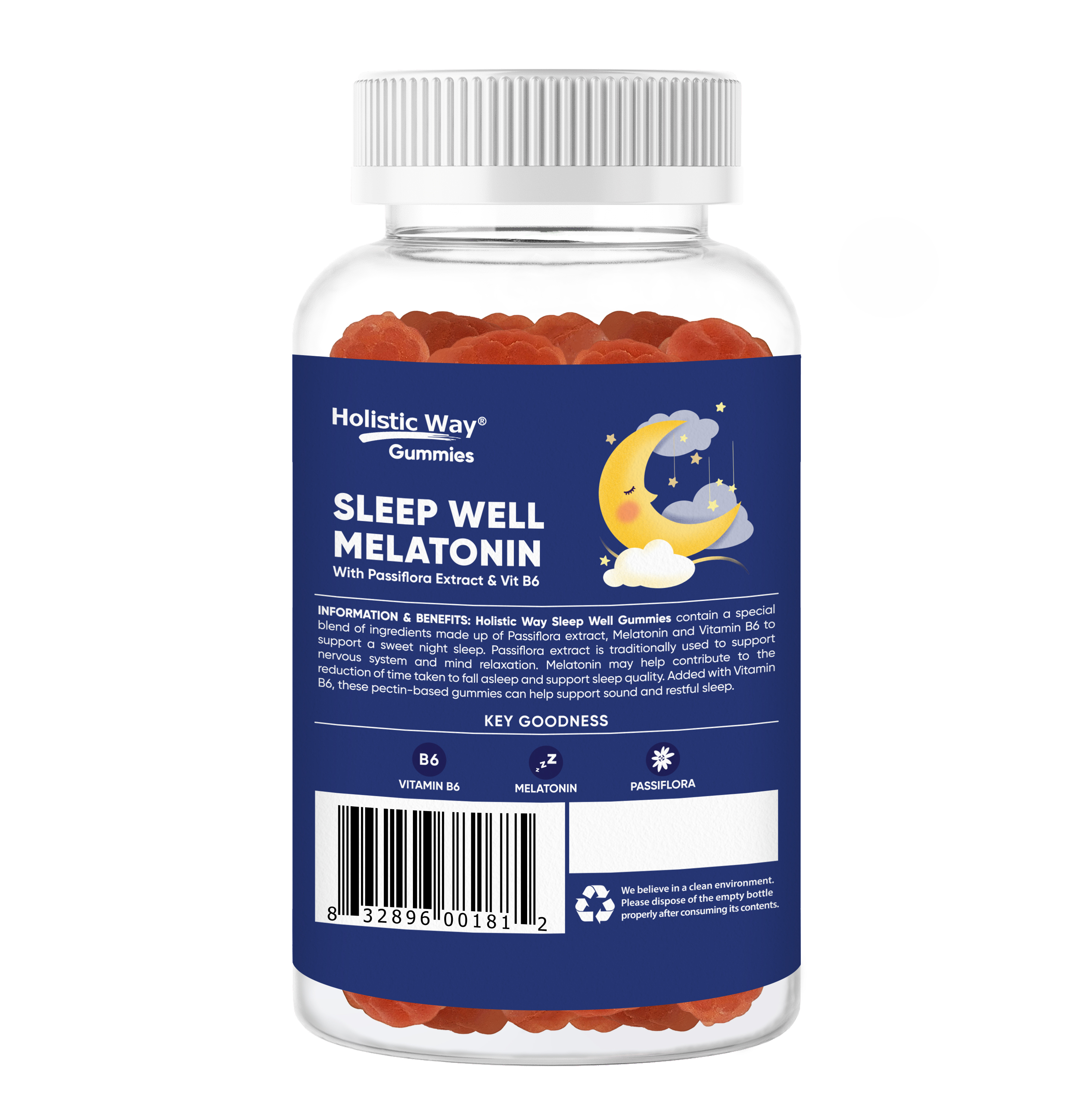 Holistic Way Sleep Well Melatonin Gummy | NTUC FairPrice