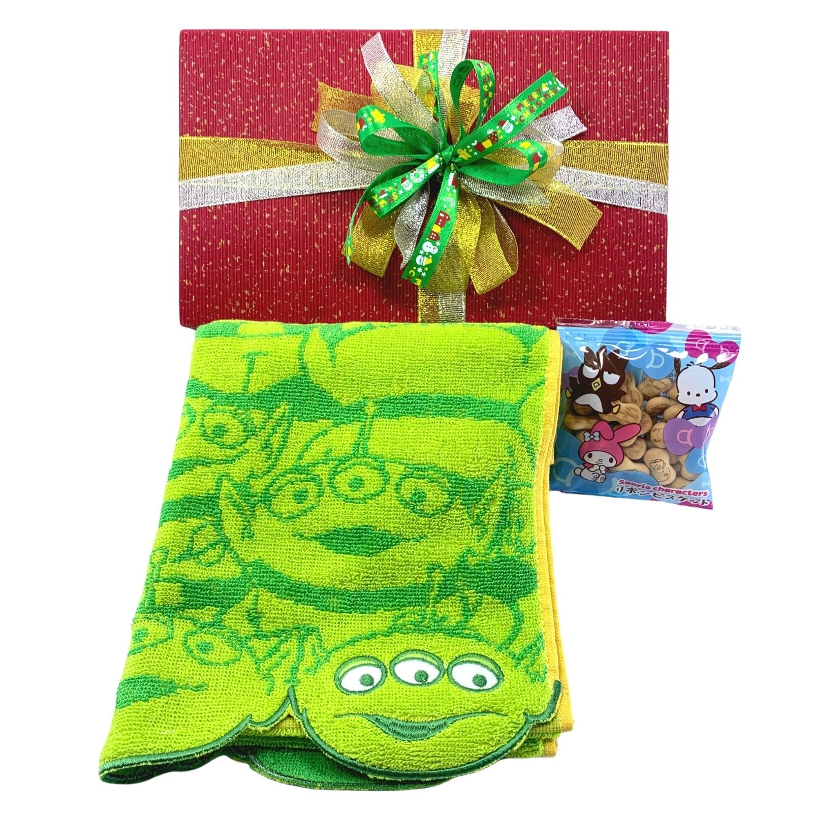 Ssh Giftset-Toy Story Alien Structure Face Towel & Biscuits | NTUC ...