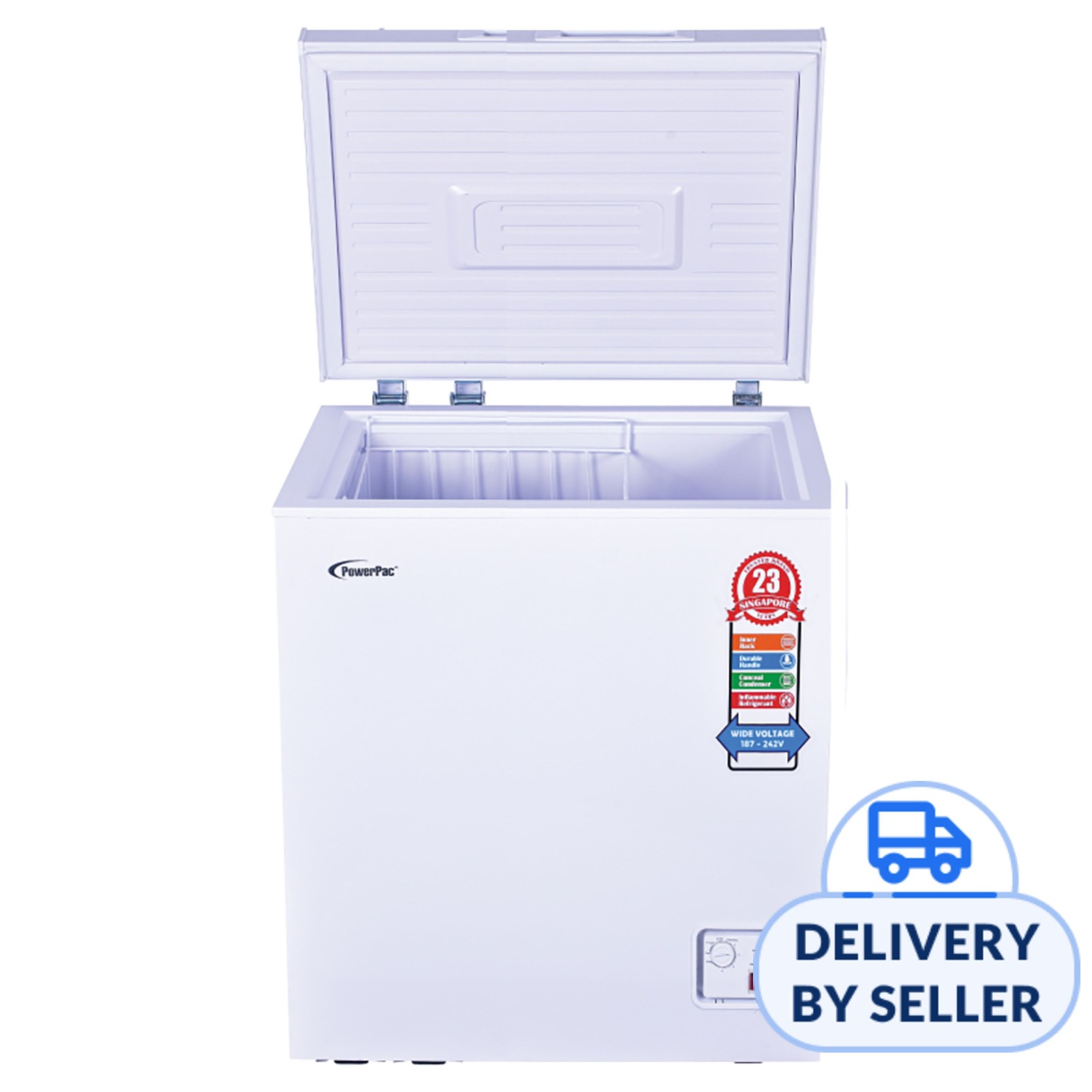 PowerPac Chest Freezer 150L (PPFZ150) | NTUC FairPrice