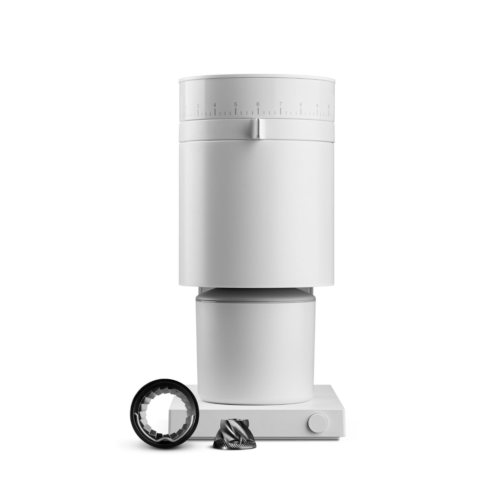 Fellow Opus Conical Burr Grinder - Matte White | NTUC FairPrice
