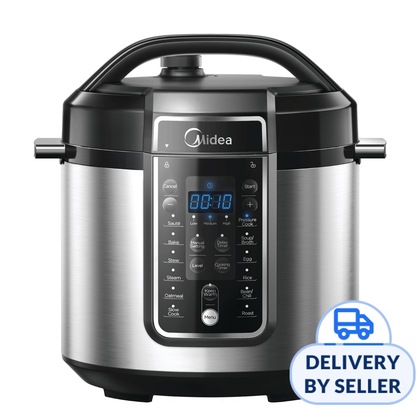 Midea 6L Inner Chef Pressure Cooker MY-CS6037P | NTUC FairPrice