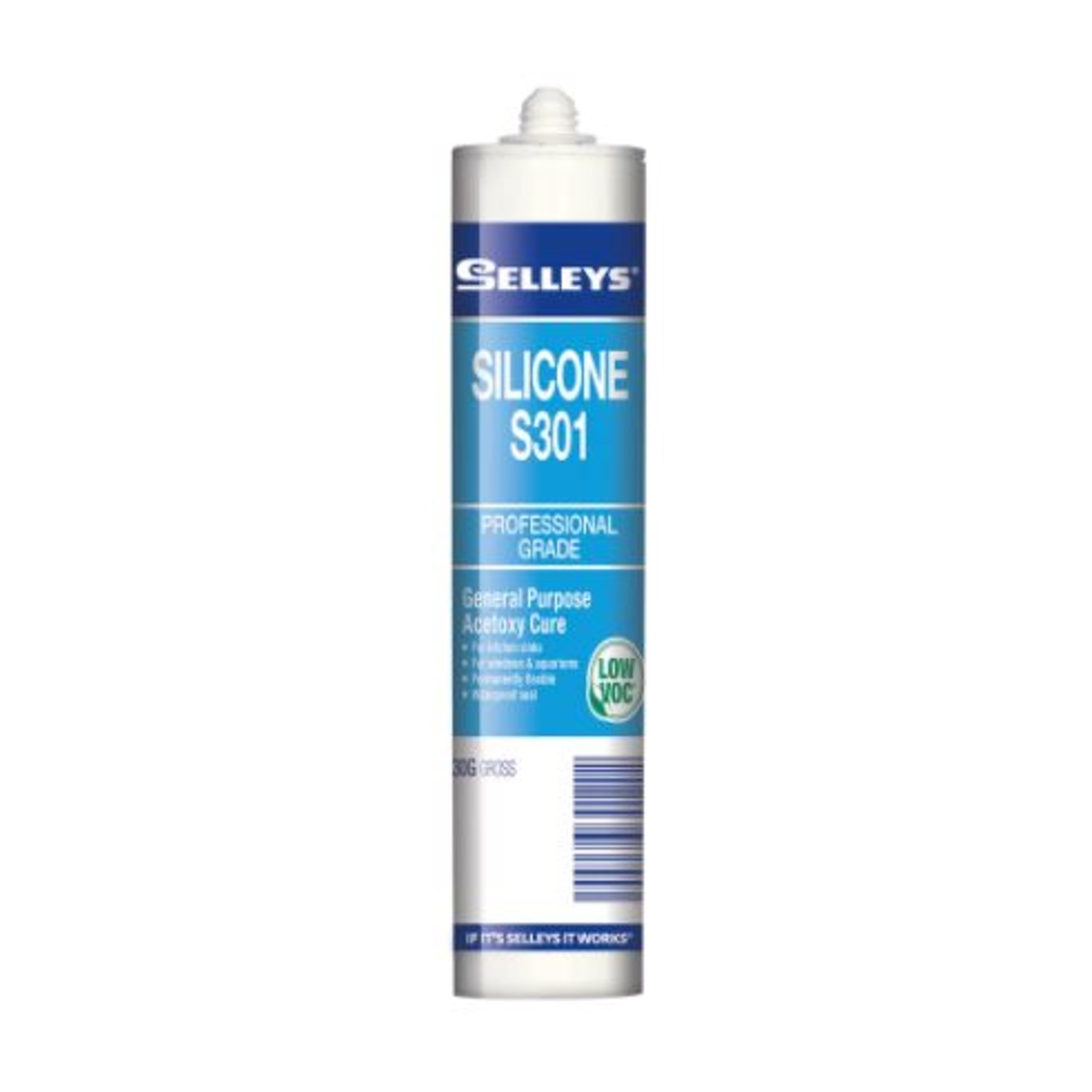 Selleys S301 GP Acetoxy Cure Silicone Grey | NTUC FairPrice