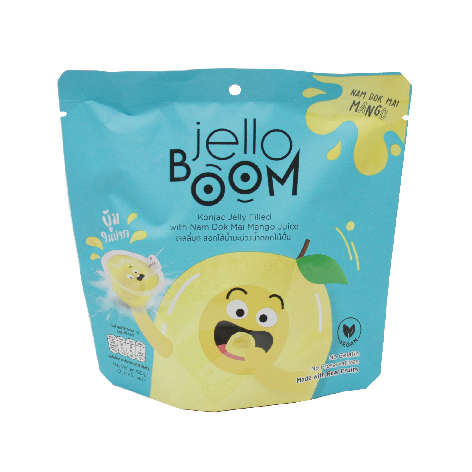 Jello Boom Konjac Jelly Filled with Mango Juice | NTUC FairPrice
