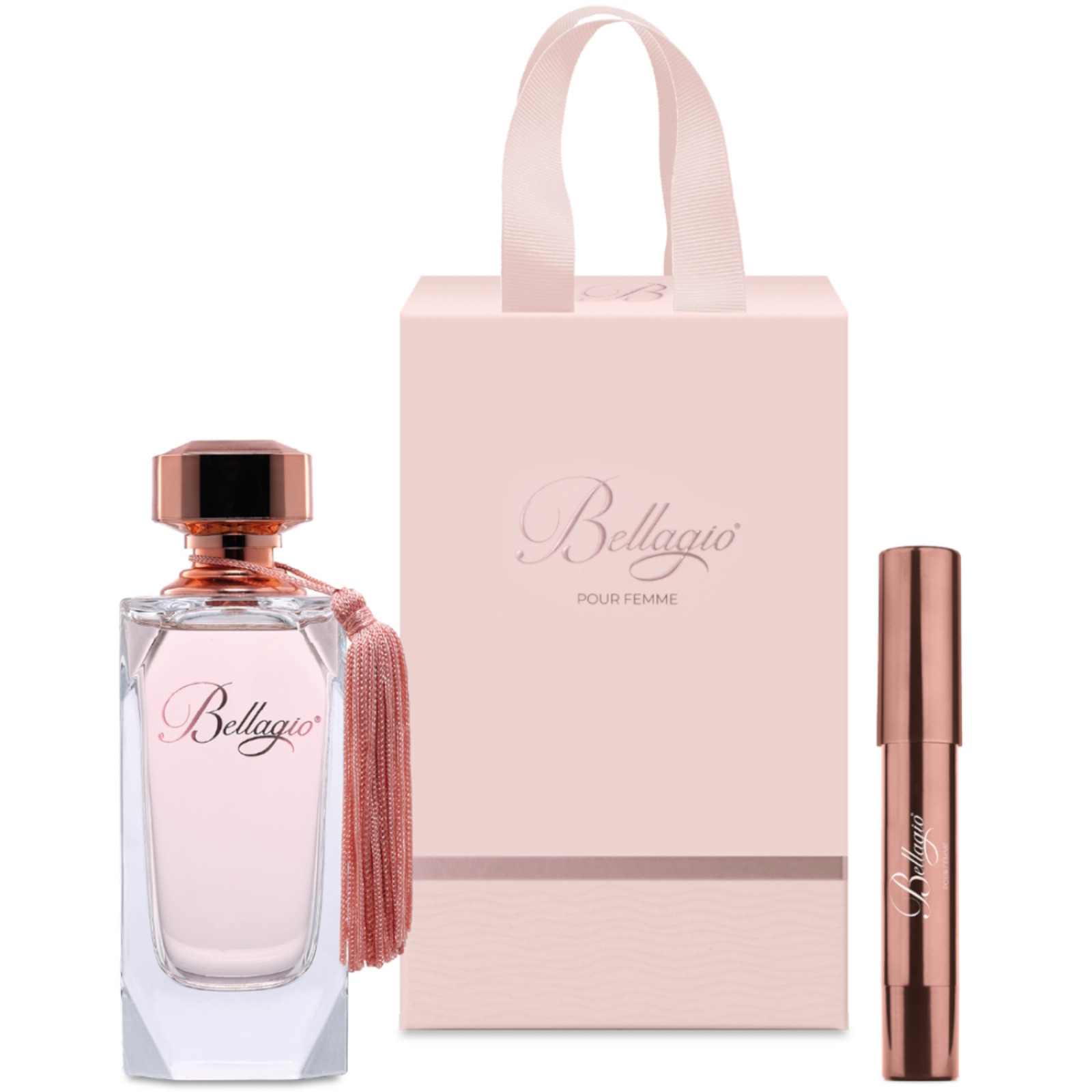 Bellagio Pour Femme EDP 100ml + Perfume Pencil Gift Set | NTUC FairPrice