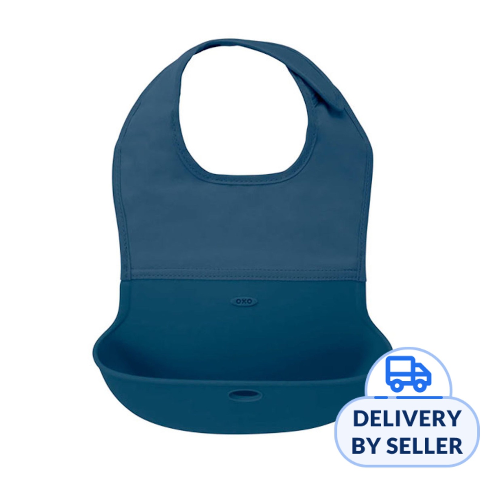OXO Tot Roll-up Bib - Navy | NTUC FairPrice