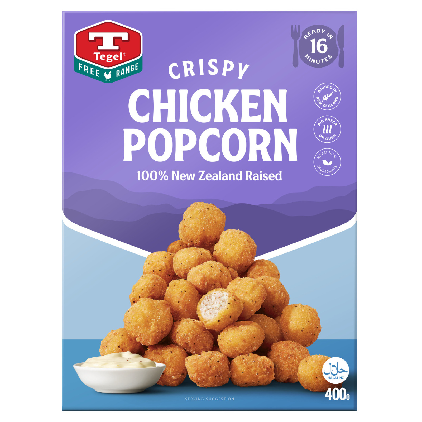 Tegel Free Range Popcorn Chicken (Frozen) | NTUC FairPrice