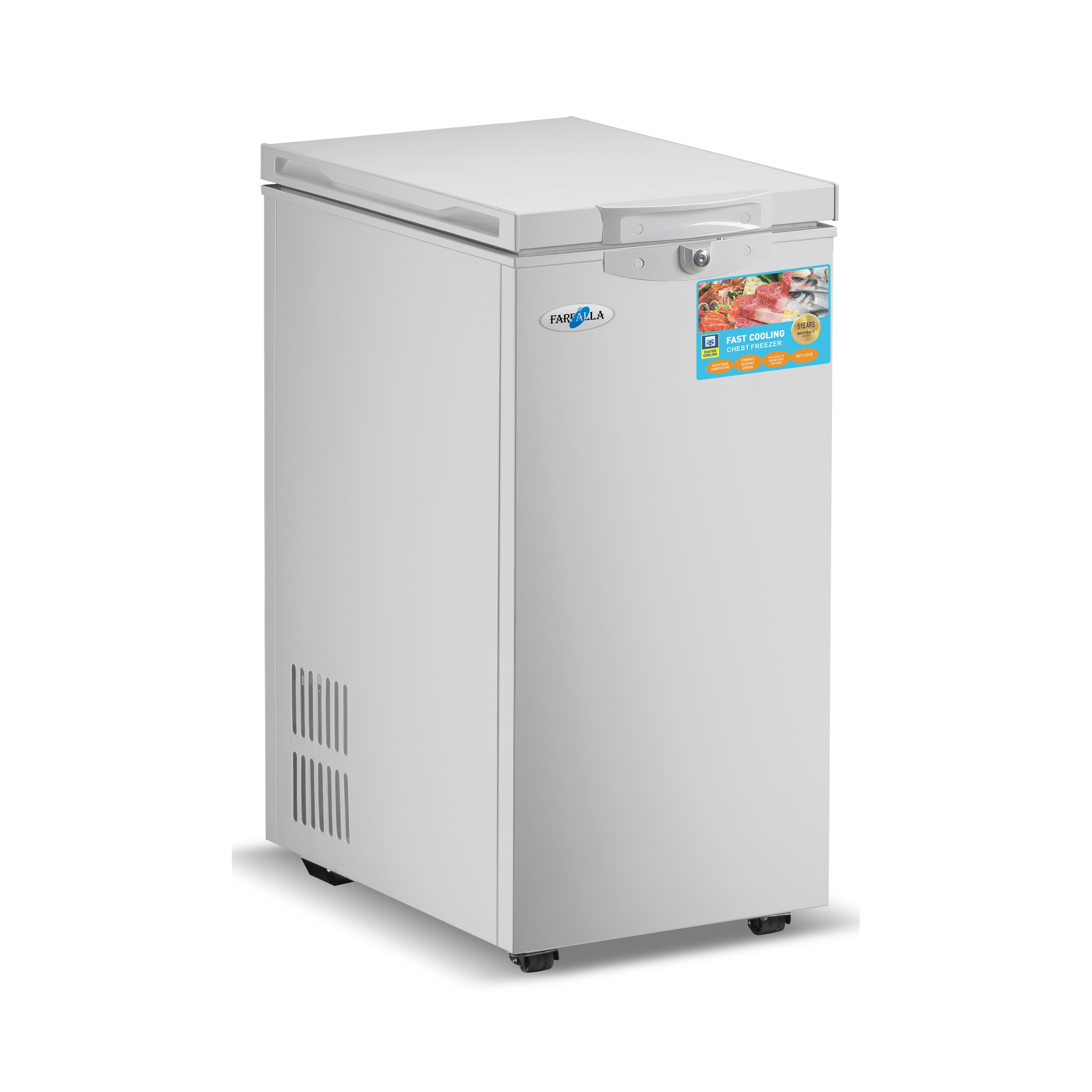 Farfalla Chest Freezer FCF-70W | NTUC FairPrice