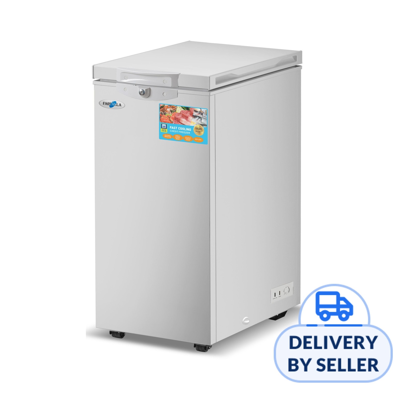 Farfalla Chest Freezer FCF-70W | NTUC FairPrice